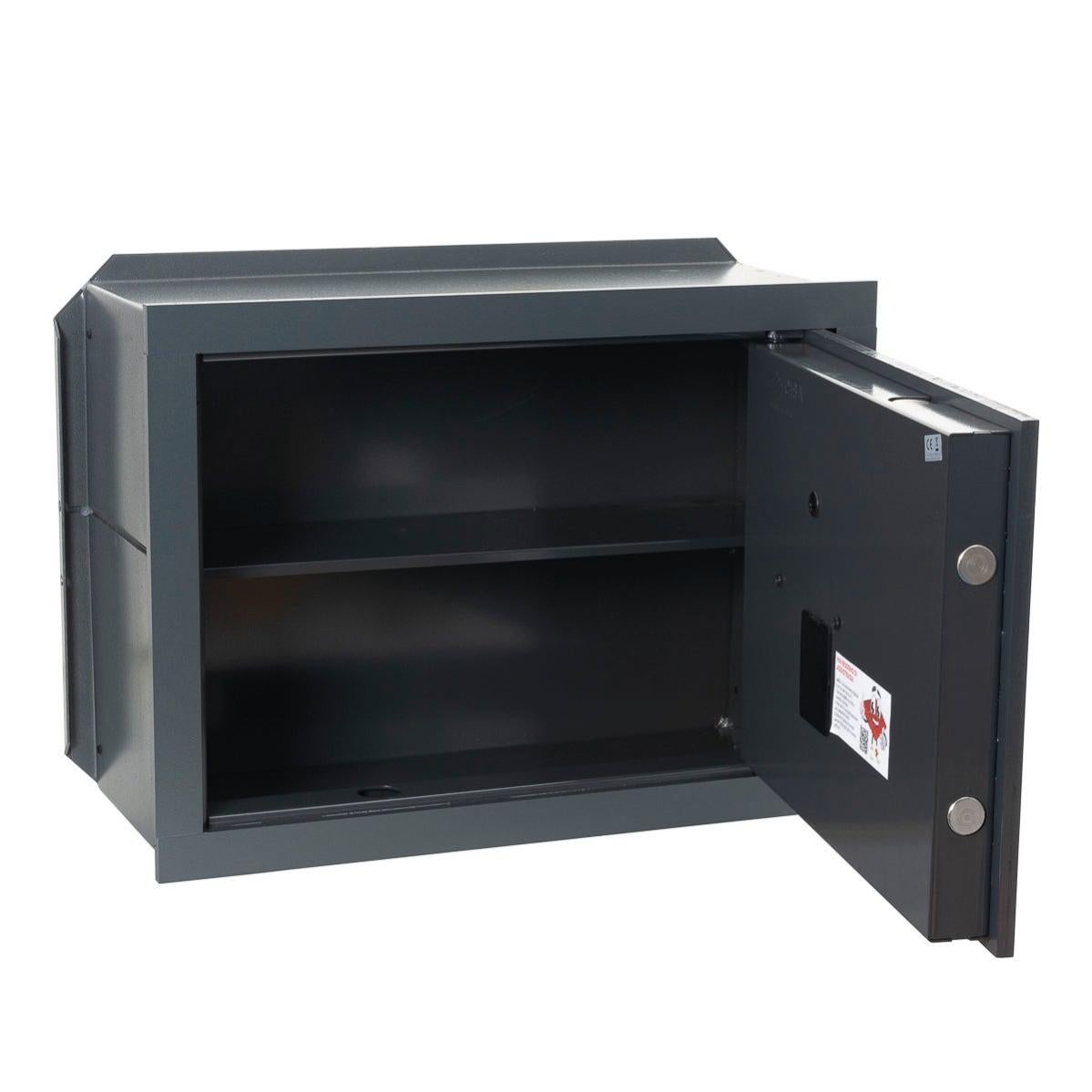 Cassaforte con codice elettronico CISA DGT Vision a incasso L 49 x H 36 ...