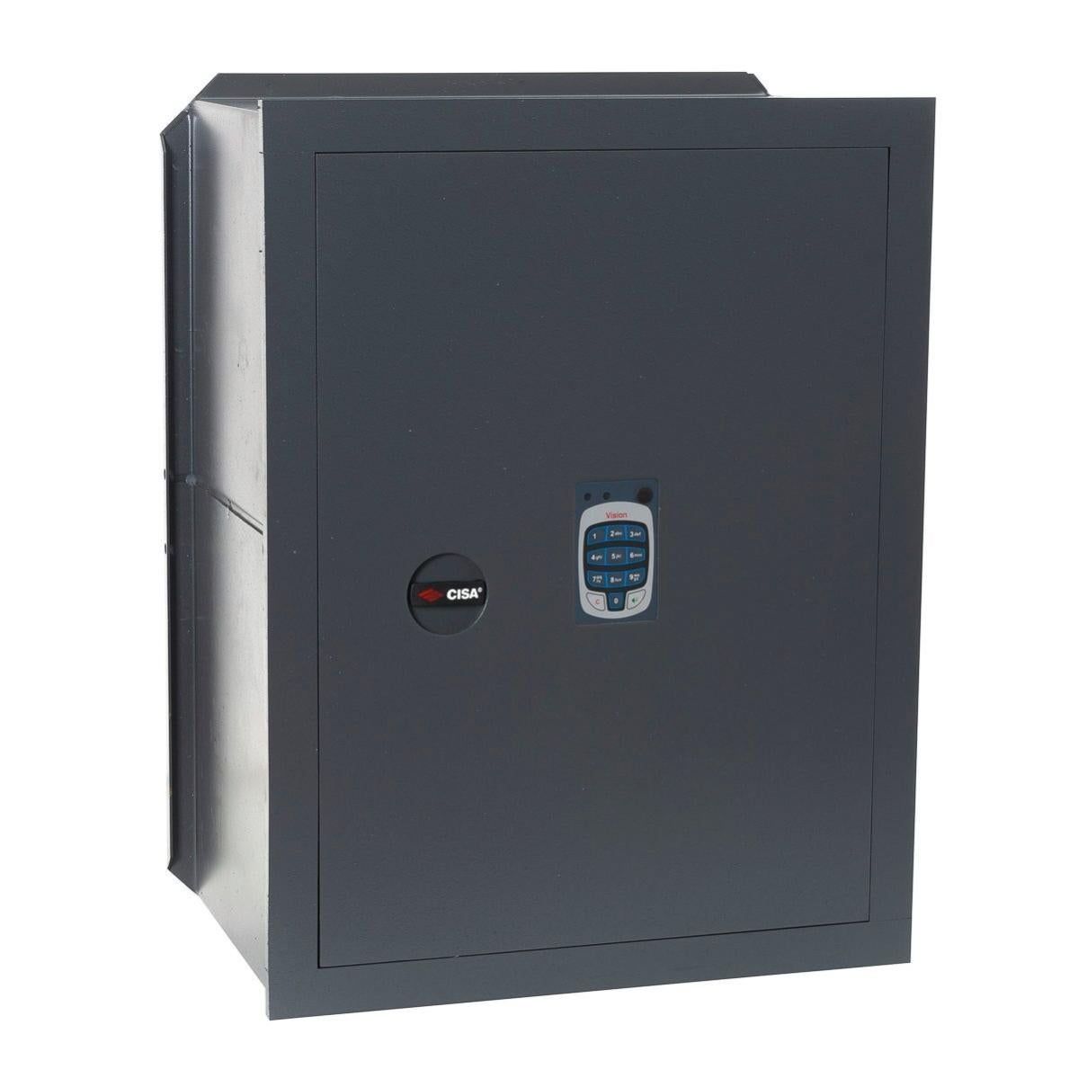 Cassaforte con codice elettronico CISA DGT Vision a incasso L 42 x H 55 ...