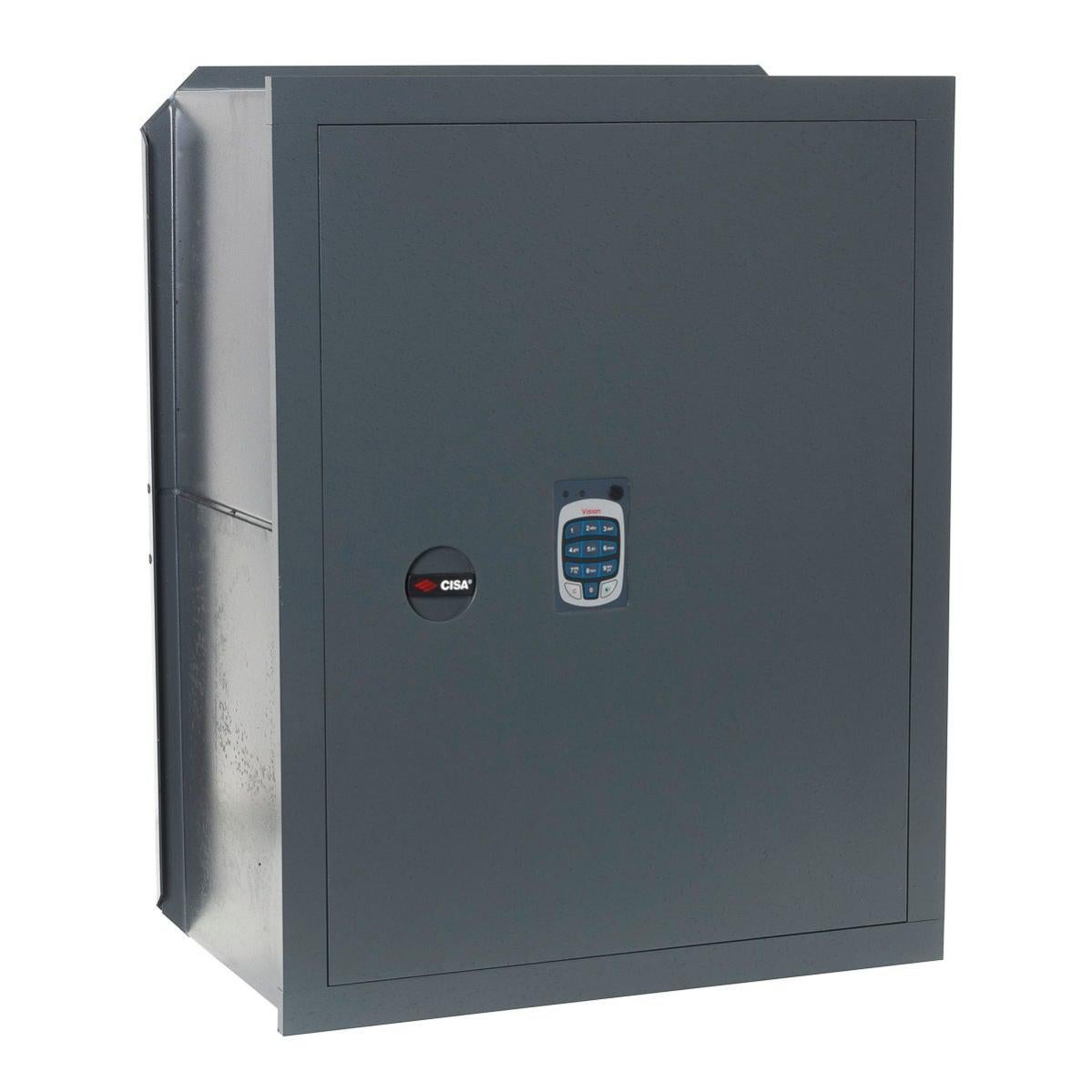 Cassaforte con codice elettronico CISA DGT Vision a incasso L 49 x H 62 ...