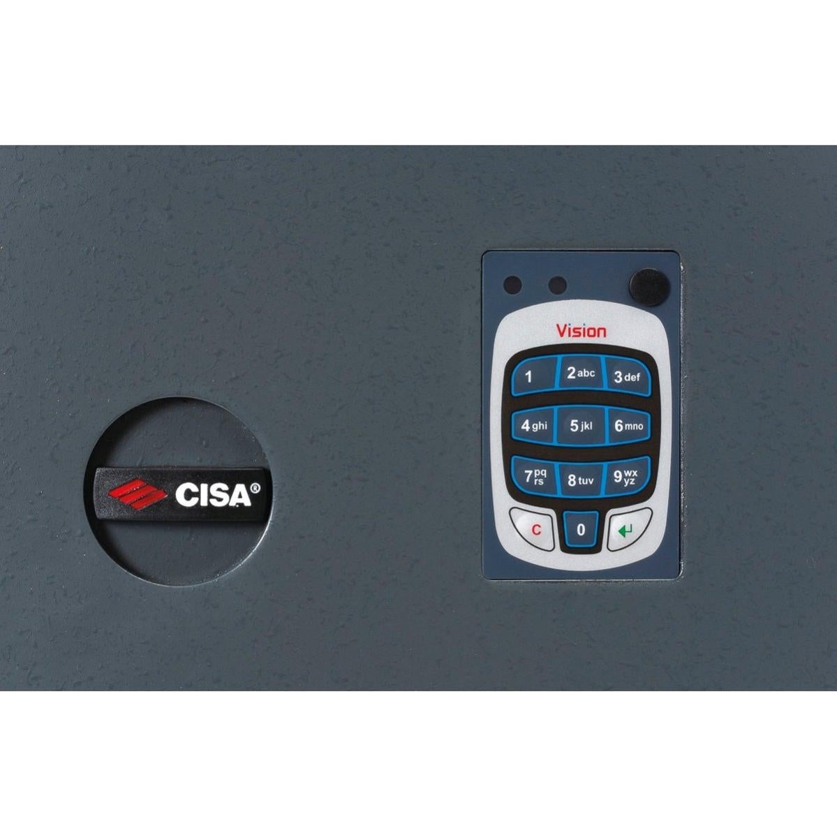 Cassaforte con codice elettronico CISA DGT Vision a incasso L 49 x H 62 ...