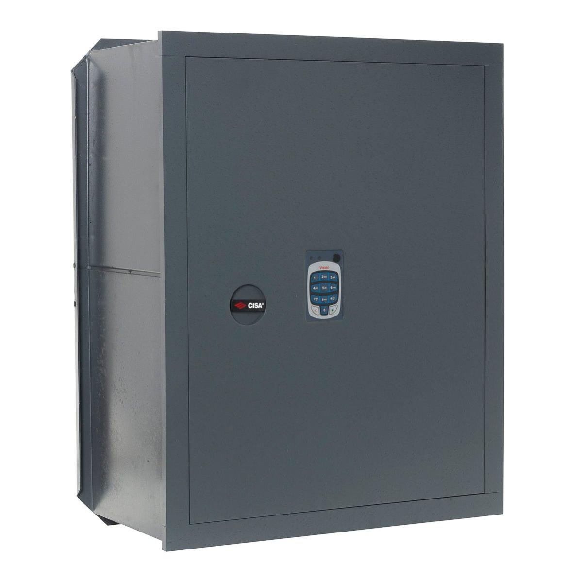 Cassaforte con codice elettronico CISA DGT Vision a incasso L 49 x H 62 ...
