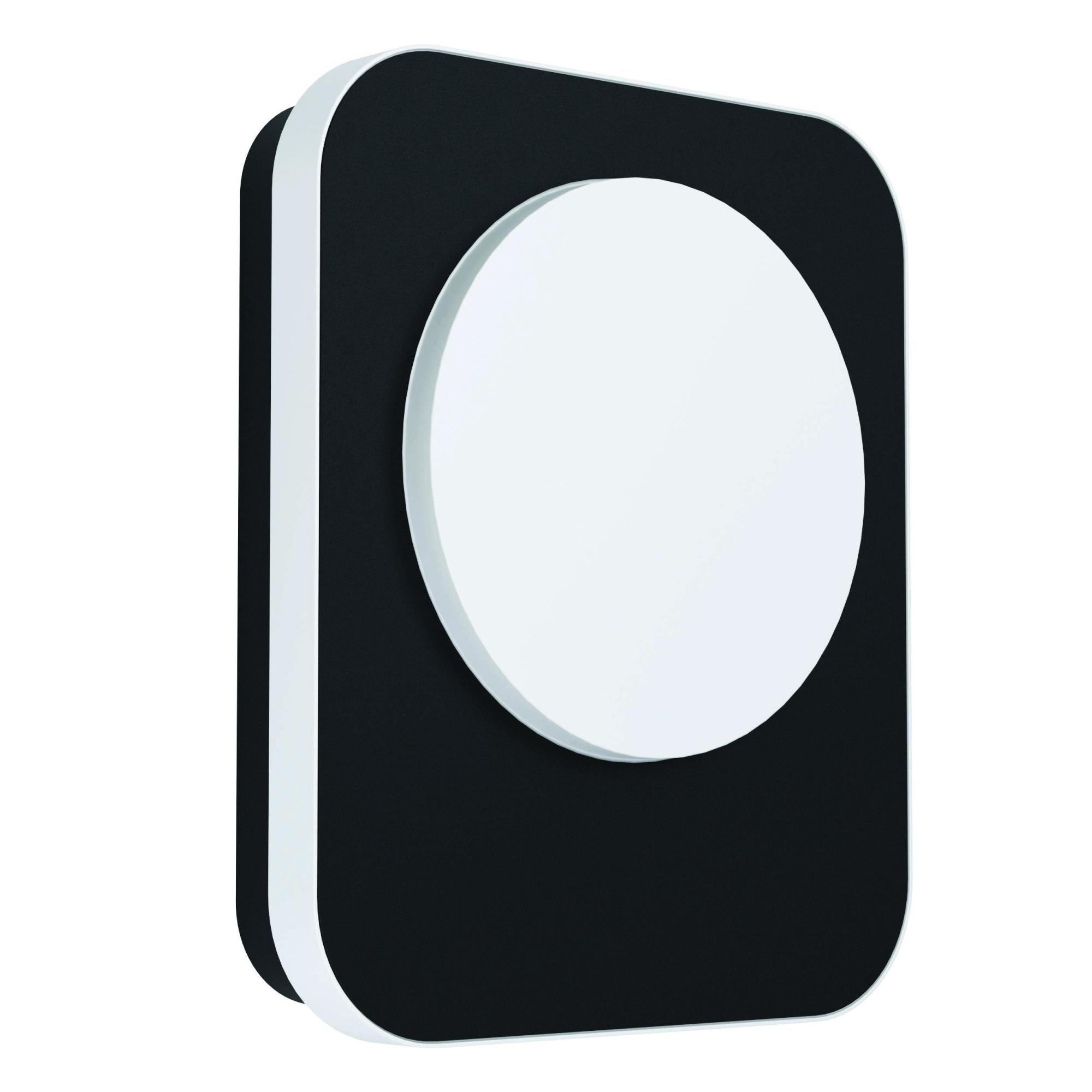 Applique Madriz LED in alluminio, nero, 3.6W 740LM EGLO | Leroy Merlin