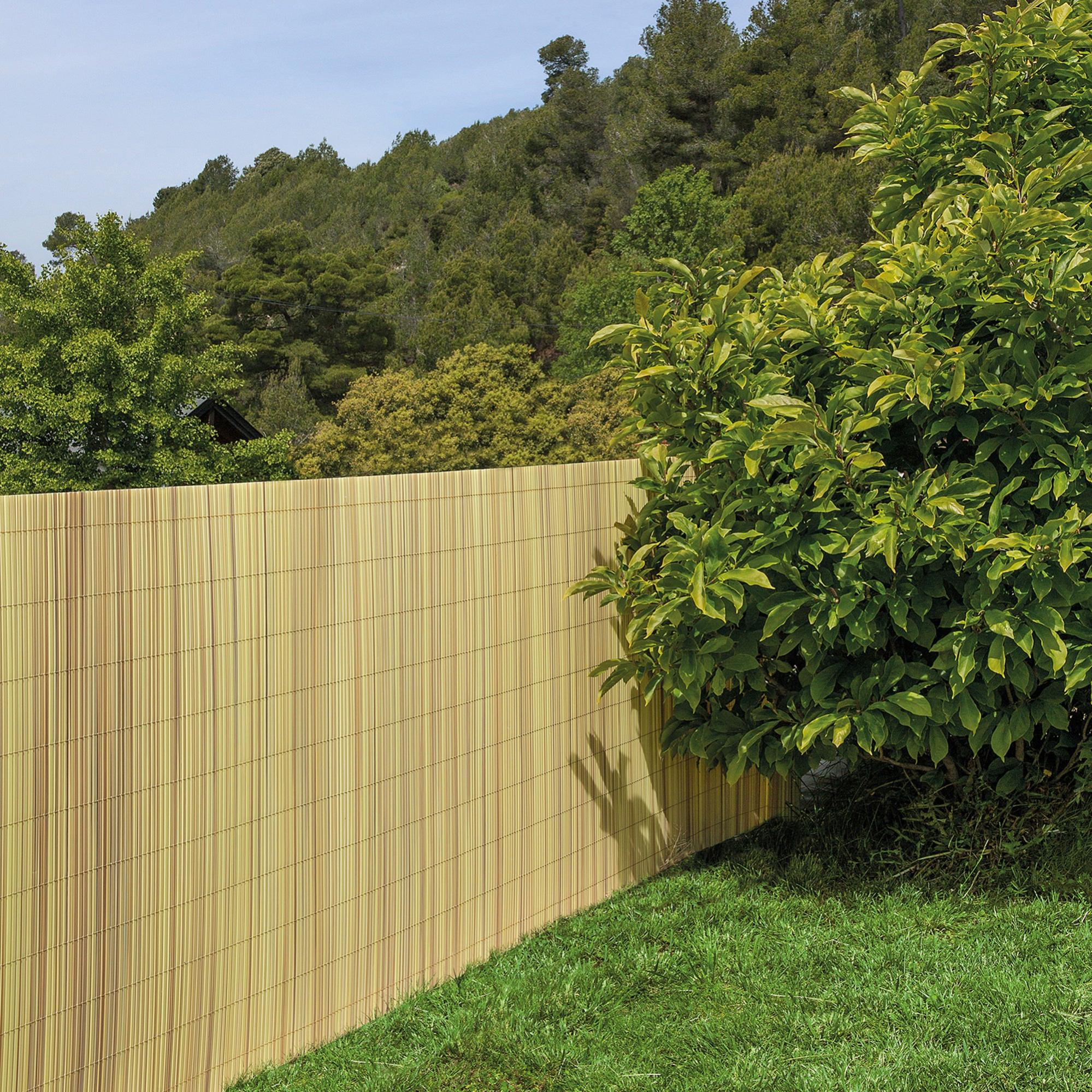 Canniccio doppia vista pvc TENAX COLORADO naturale 1x3 m beige L 3 x H ...