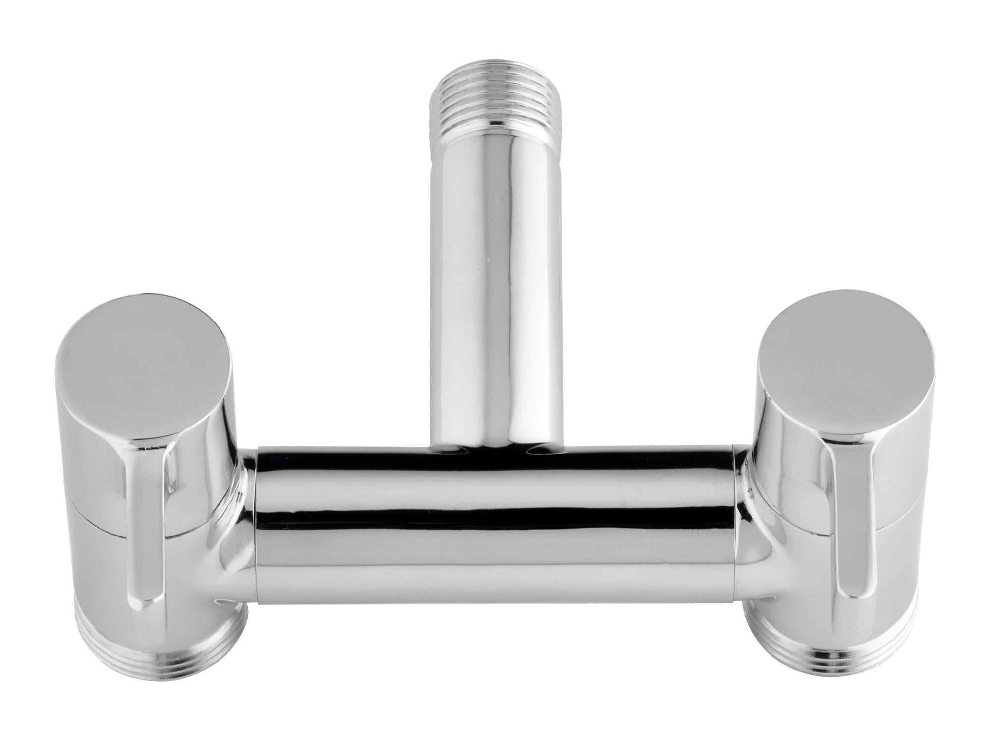 Rubinetto da esterno cromato COLORTAP 2 vie | Leroy Merlin