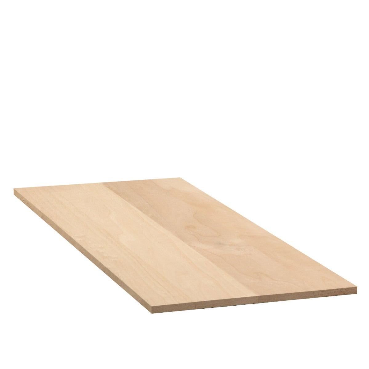 Tavola legno lamellare pioppo 1° scelta 80 x 30 cm Sp 20 mm | Leroy Merlin