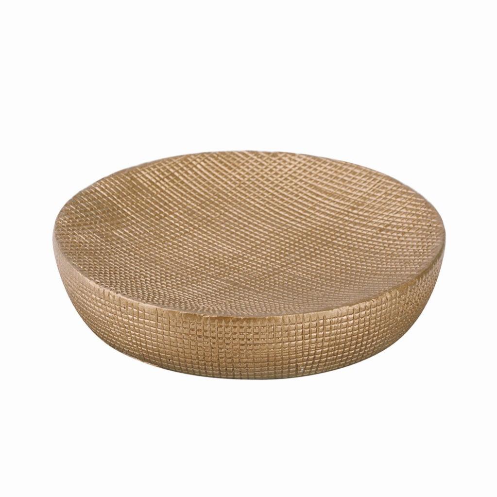 Porta sapone Stars bronzo 12 cm x 2.5 cm in resina | Leroy Merlin