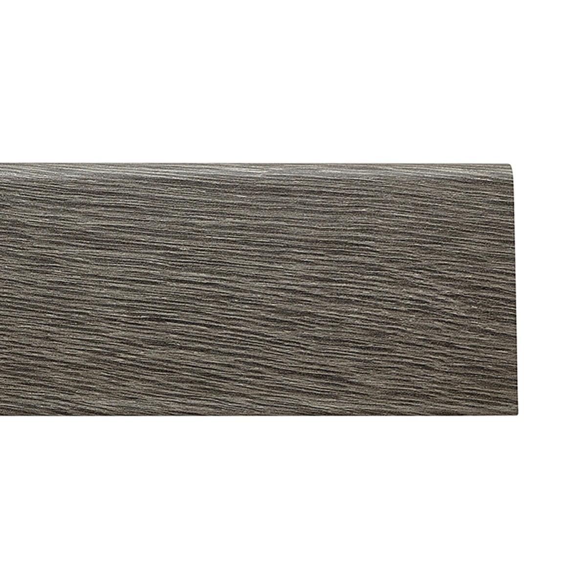 Battiscopa coordinato porta Starwood in mdf verniciato grigio spessore ...