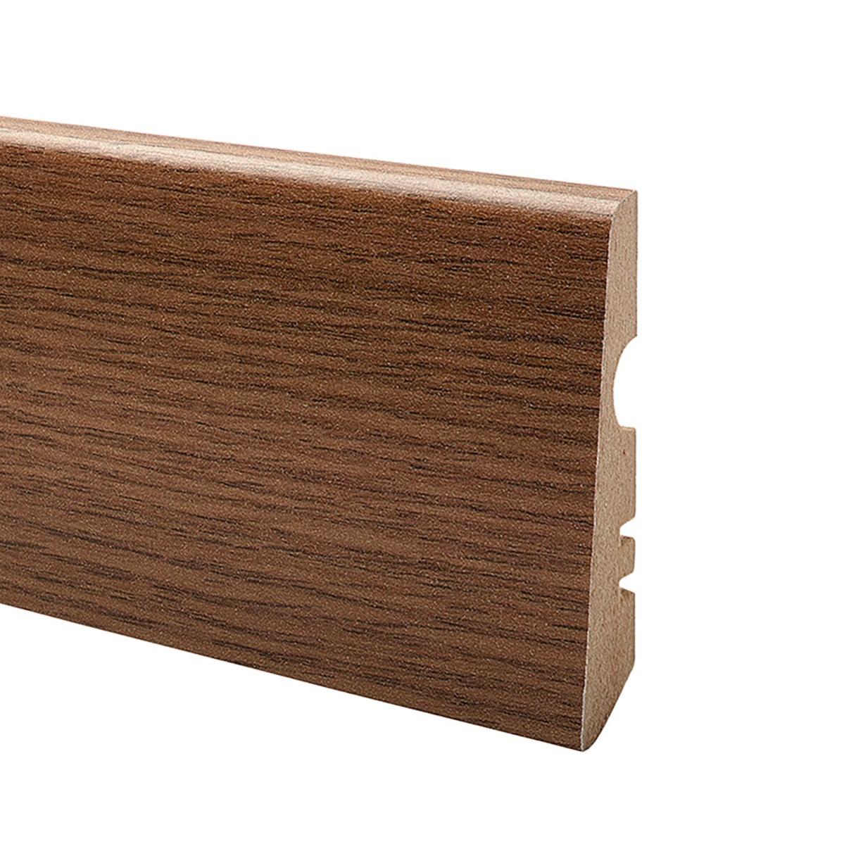 Battiscopa in mdf verniciato rovere etnico spessore 15 x H 70 x L 2400 ...