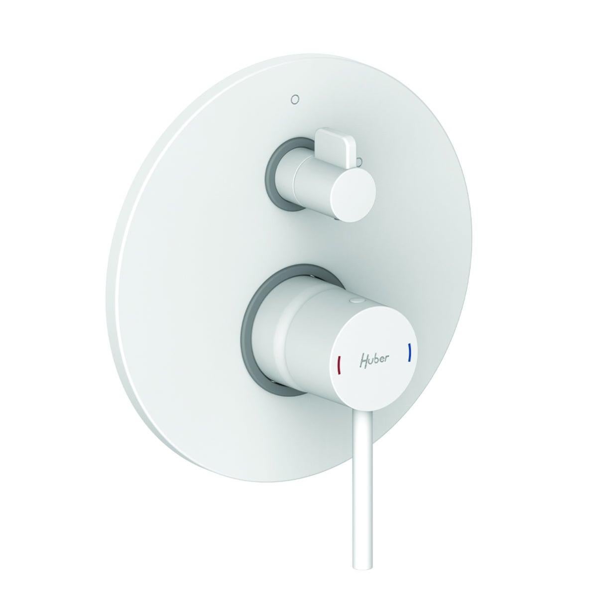 Rubinetto per doccia TAYRONA bianco opaco HUBER | Leroy Merlin