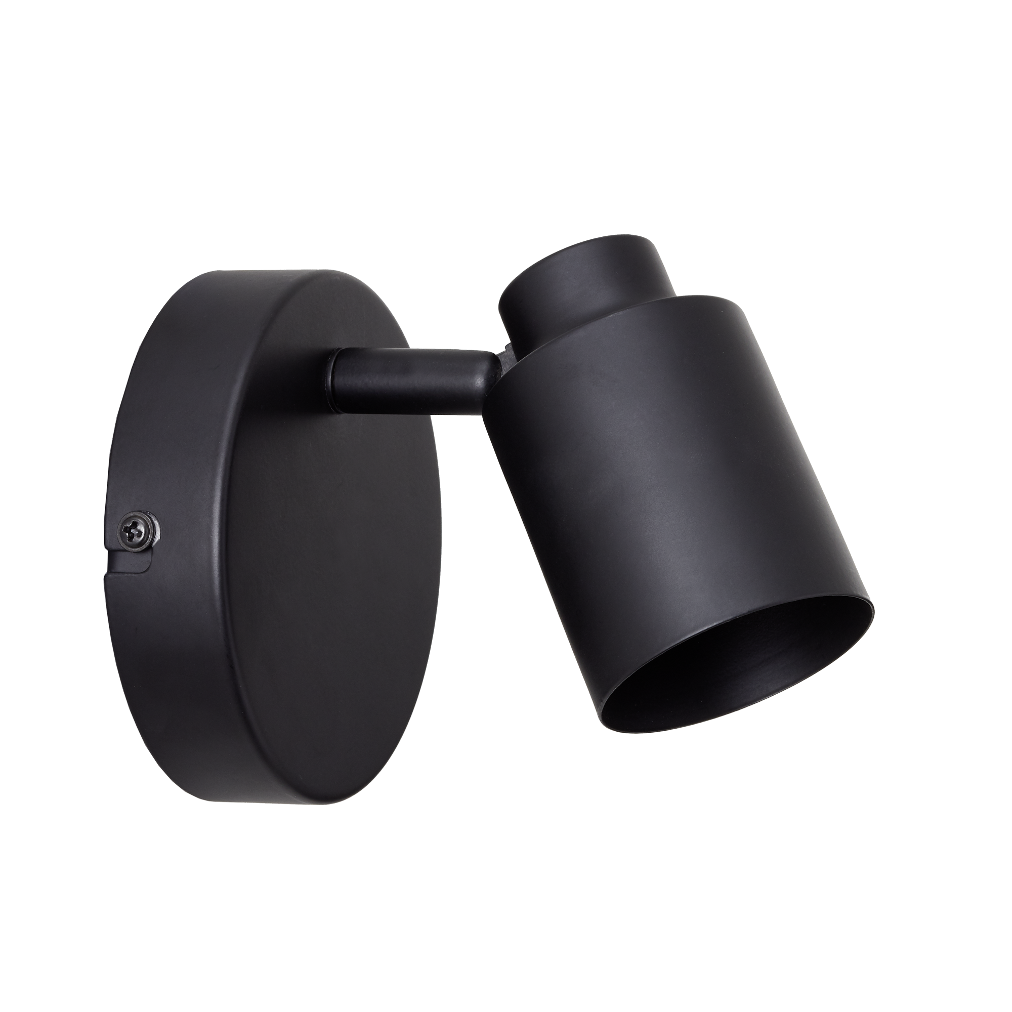 Faretto decorativo senza fonte luminosa 1 luci Tekla nero GU10 INSPIRE ...