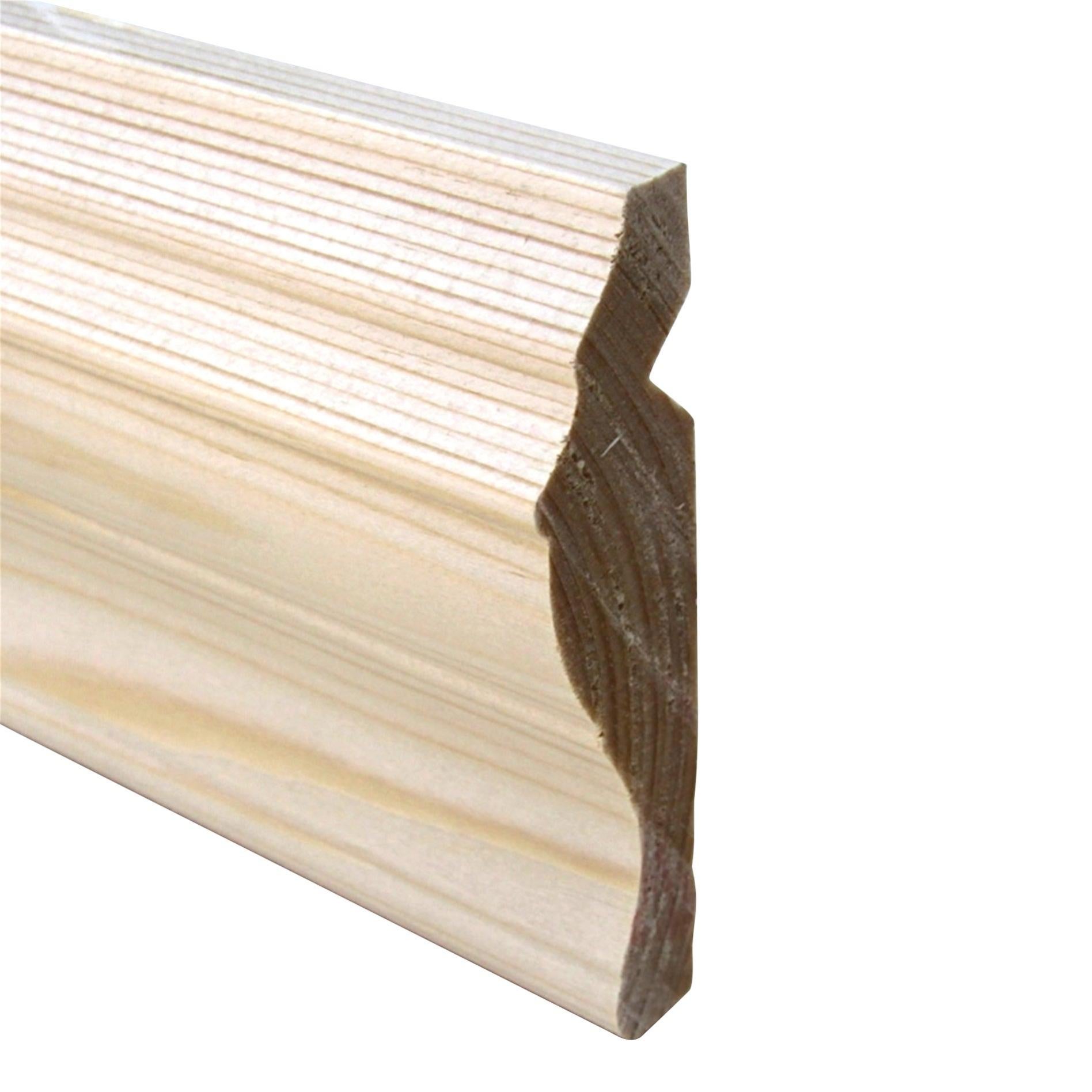 Listello grezzo abete 3 m x 90 mm, Sp 22 mm 4 pezzi | Leroy Merlin