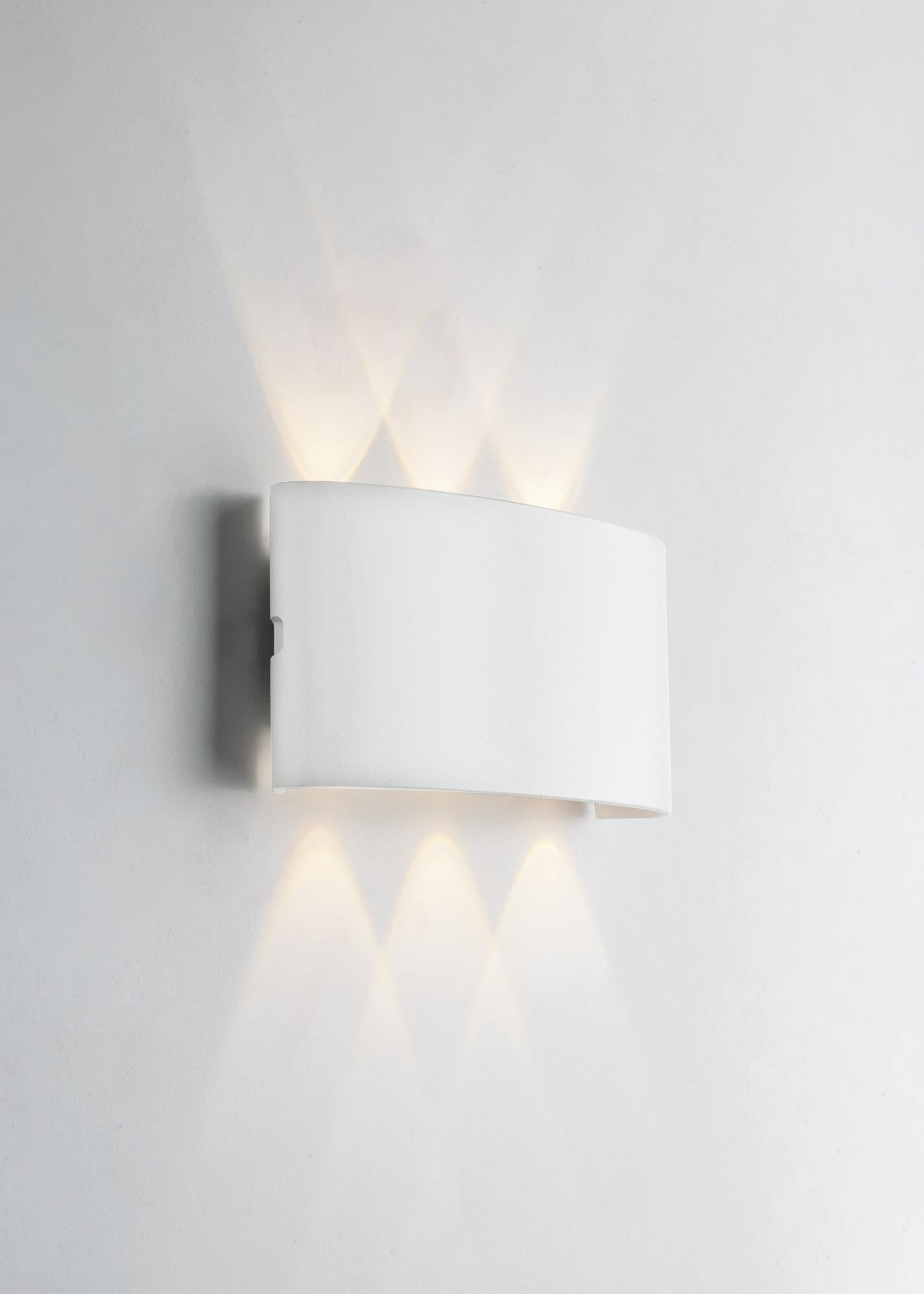 Applique LED moderno da esterno LED-W-BEETLE BCO bianco IP54 | Leroy Merlin