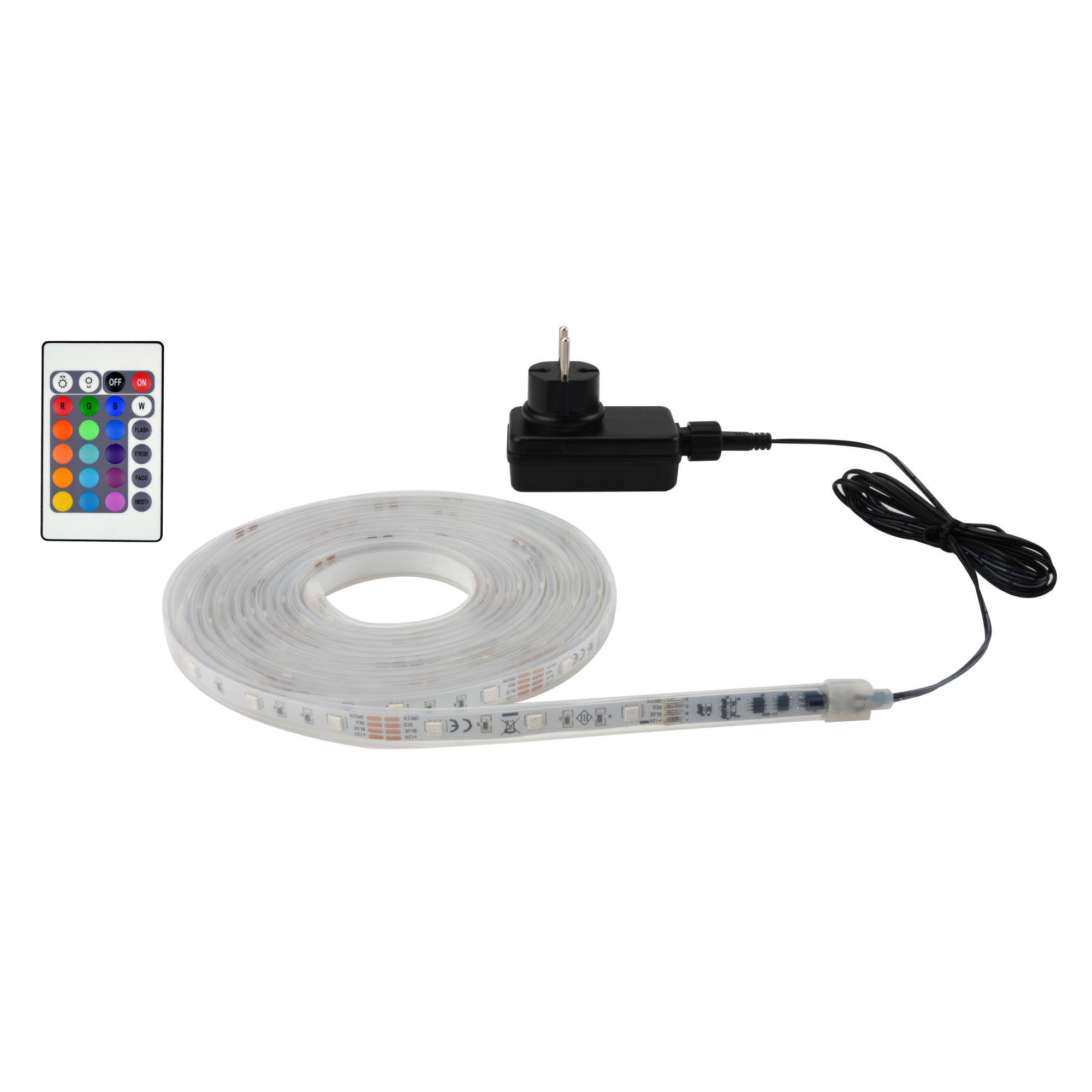 Kit striscia led 5m luce rgb multicolore Striscia RGB, nessuna ...