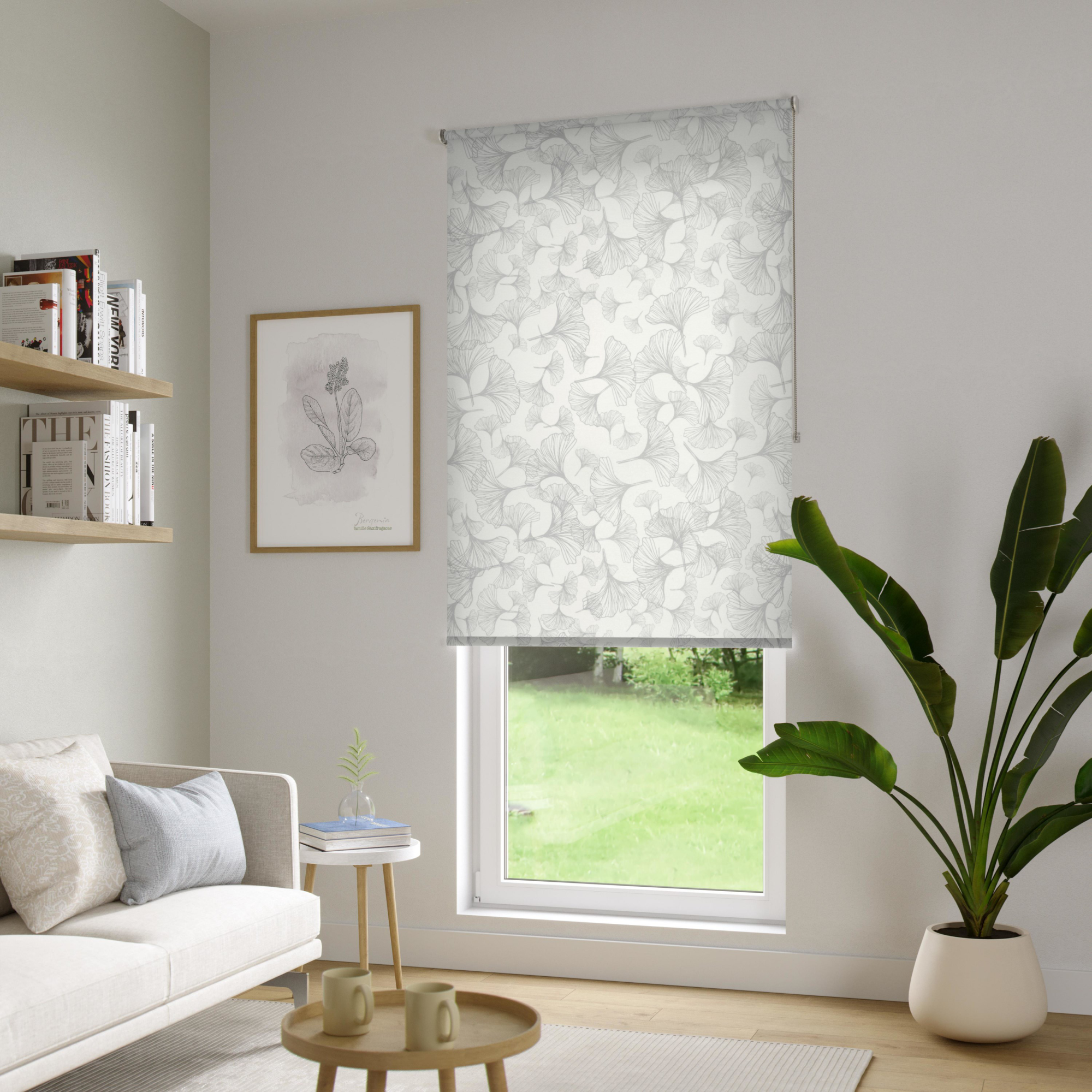 Tenda a rullo INSPIRE Mildura grigio / argento 120x250 cm | Leroy Merlin