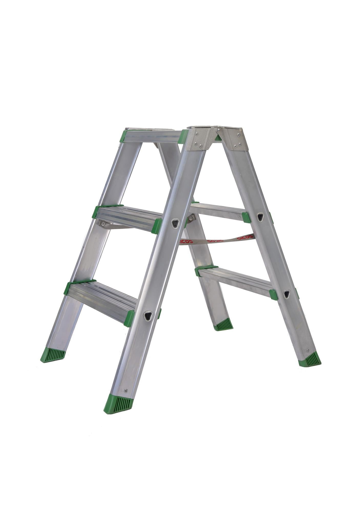 Scaletta Diplax in alluminio 3 gradini 150 kg | Leroy Merlin