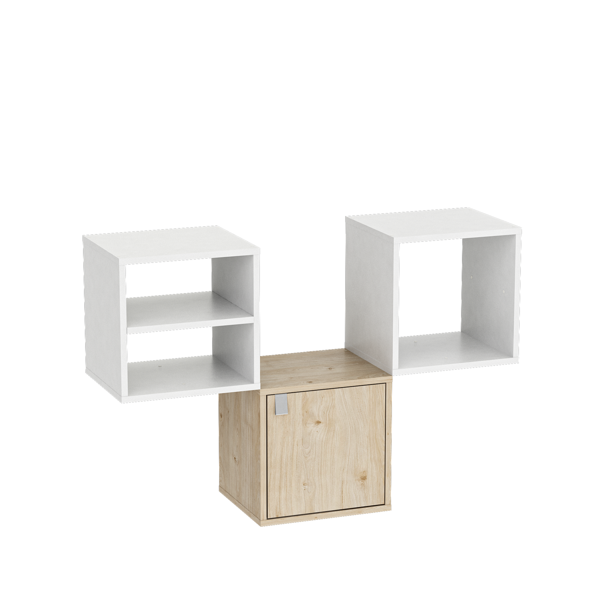 Mobile mensola a cubo KUB L 108 x H 72 P 31.7 cm bianco | Leroy Merlin