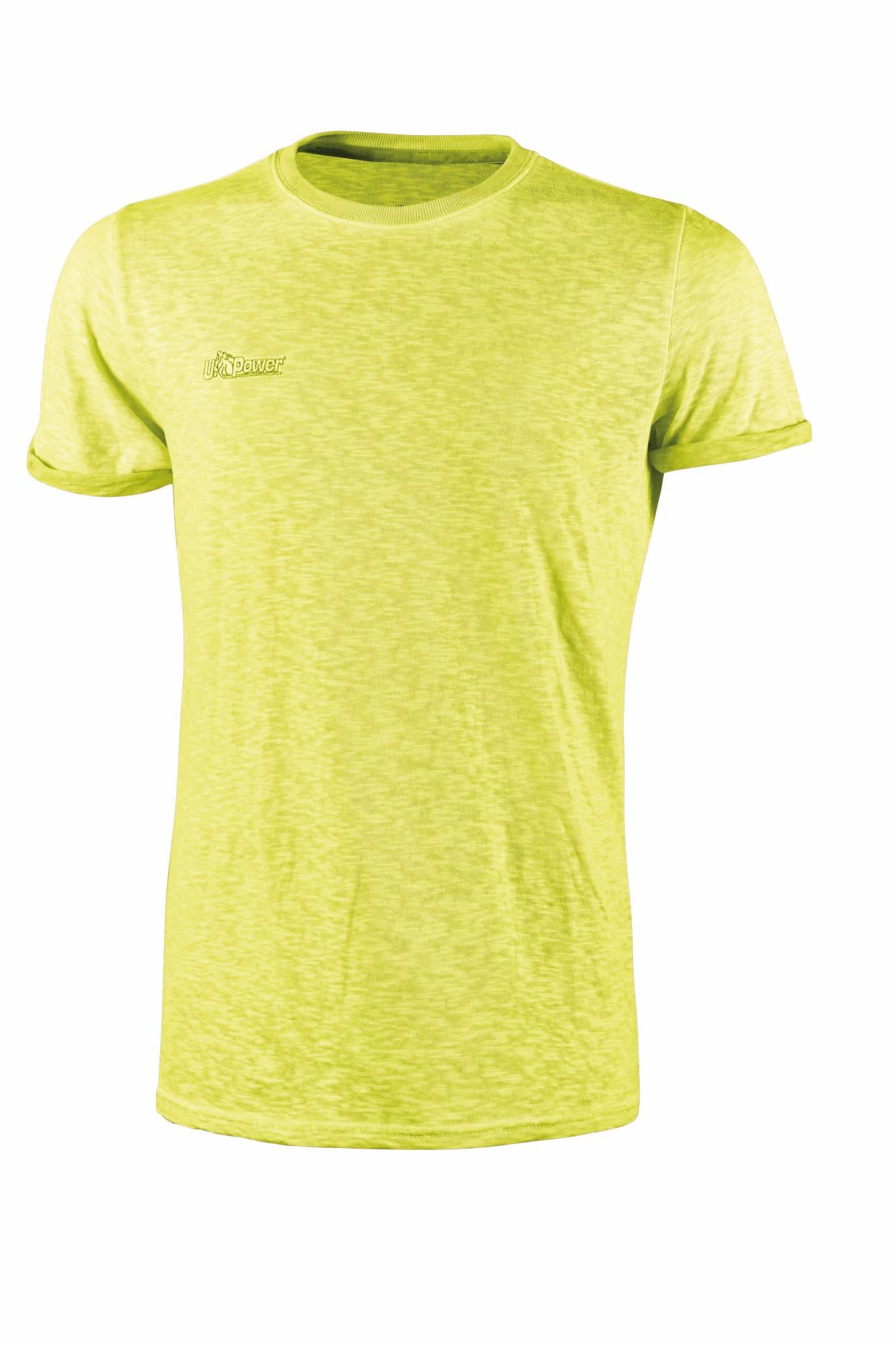 T-shirt da lavoro U-POWER Up tg XL giallo fluo | Leroy Merlin