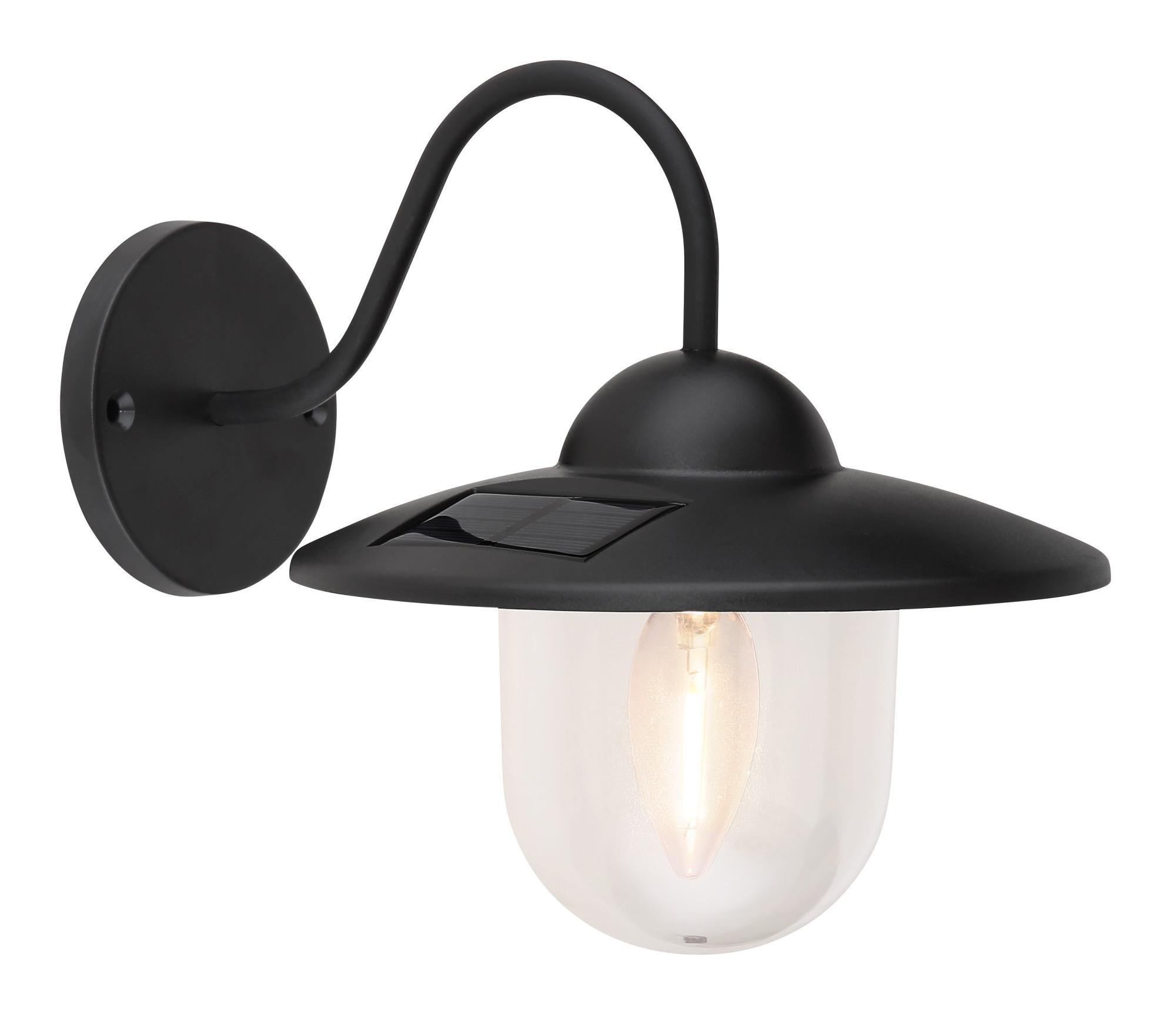 Picchetto solare Solar LED integrato H23.5cm nero 10W 10LM IP44 | Leroy ...