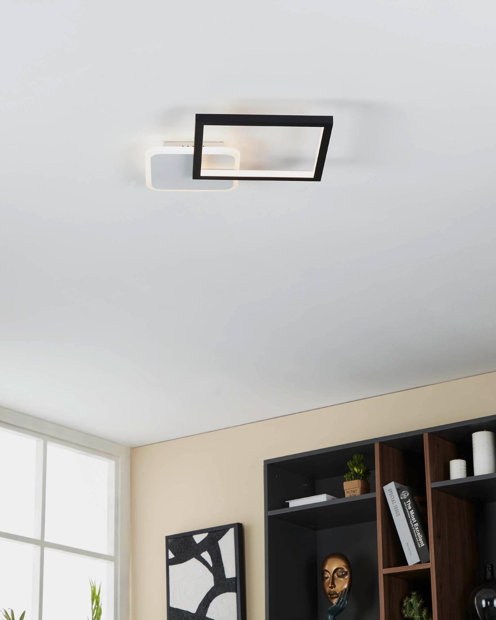 Plafoniera design Gafares LED 33x33 cm, 2100 LM EGLO | Leroy Merlin