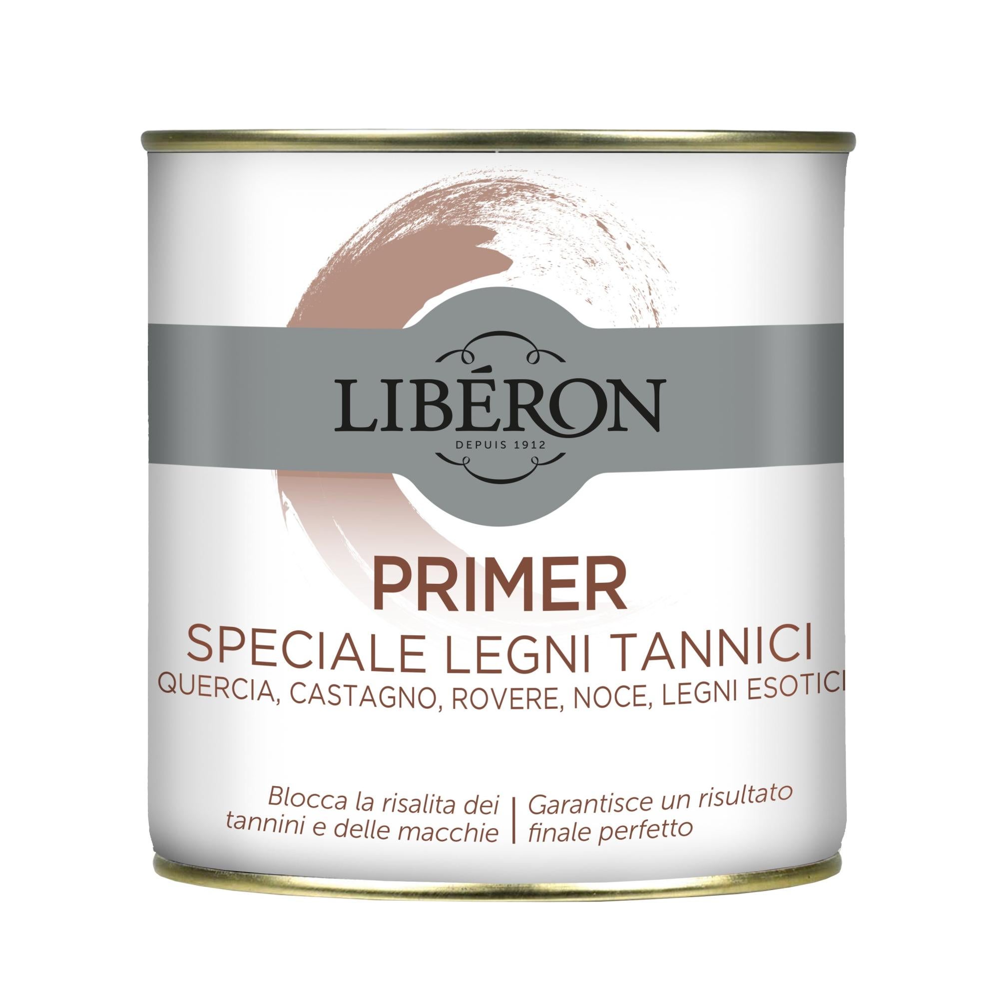 Vernice LIBÉRON PRIMER SPECIALE LEGNI TANNICI 0.5 L incolore | Leroy Merlin