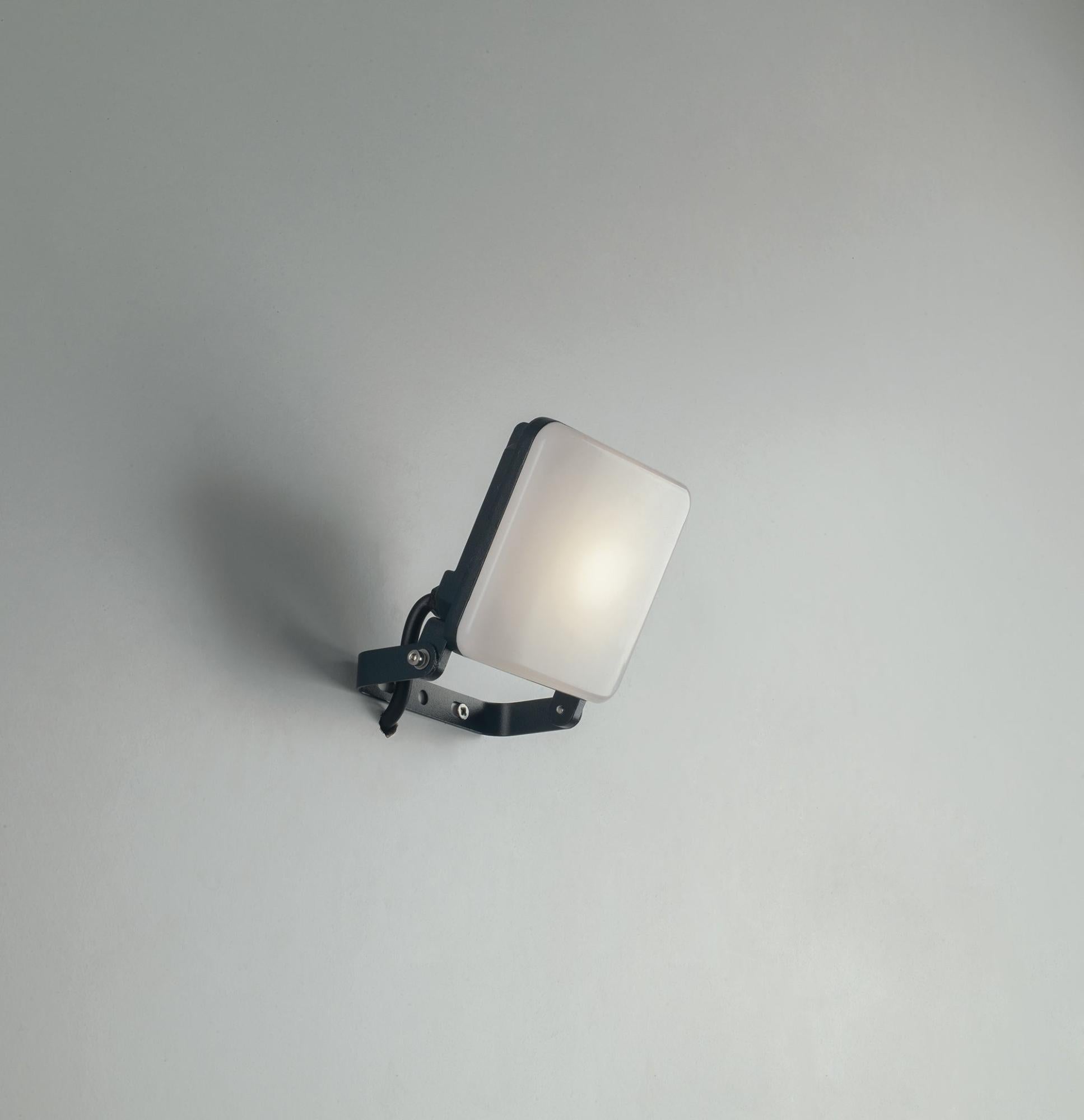 Faro da esterno Plutone in alluminio, antracite, Modulo LED 20W IP65 ...