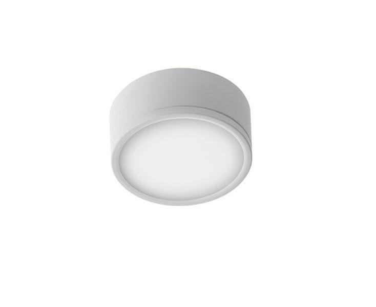 Plafoniera moderno Klio LED , in alluminio, bianco D. 11.4 cm INTEC ...