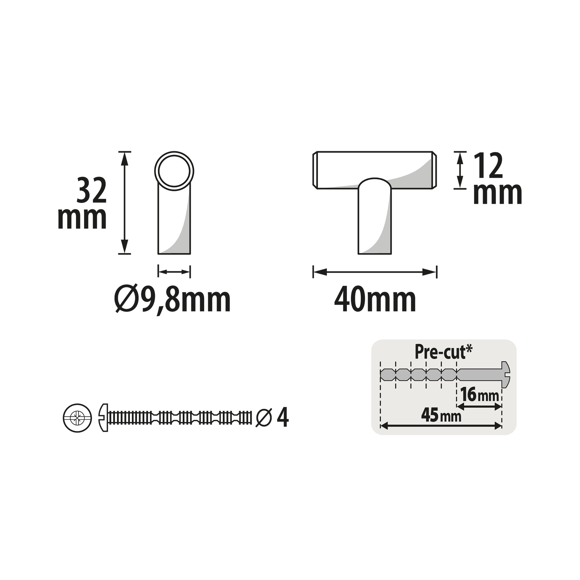 Pomolo per mobili urban in acciaio ottone spazzolato 40 x 40 mm | Leroy ...
