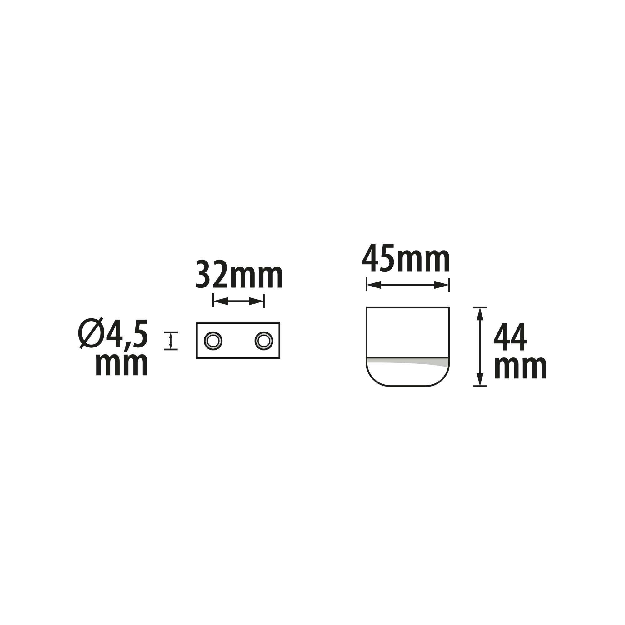 Maniglia per mobili in alluminio nichel spazzolato SARA INSPIRE ...