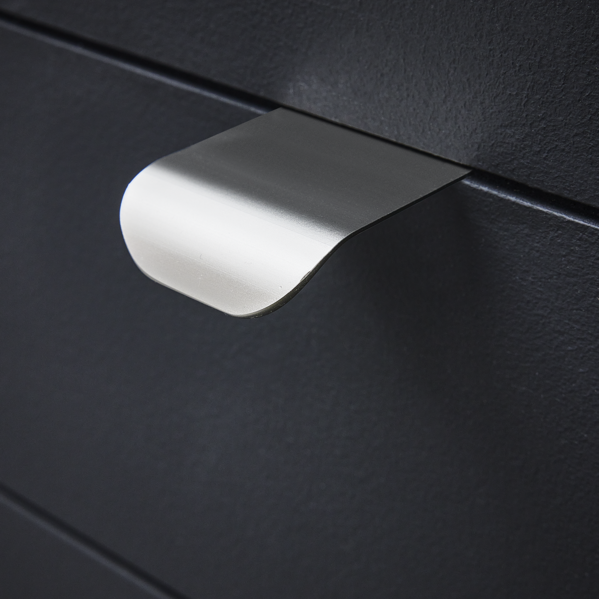 Maniglia per mobili in alluminio nichel spazzolato SARA INSPIRE ...