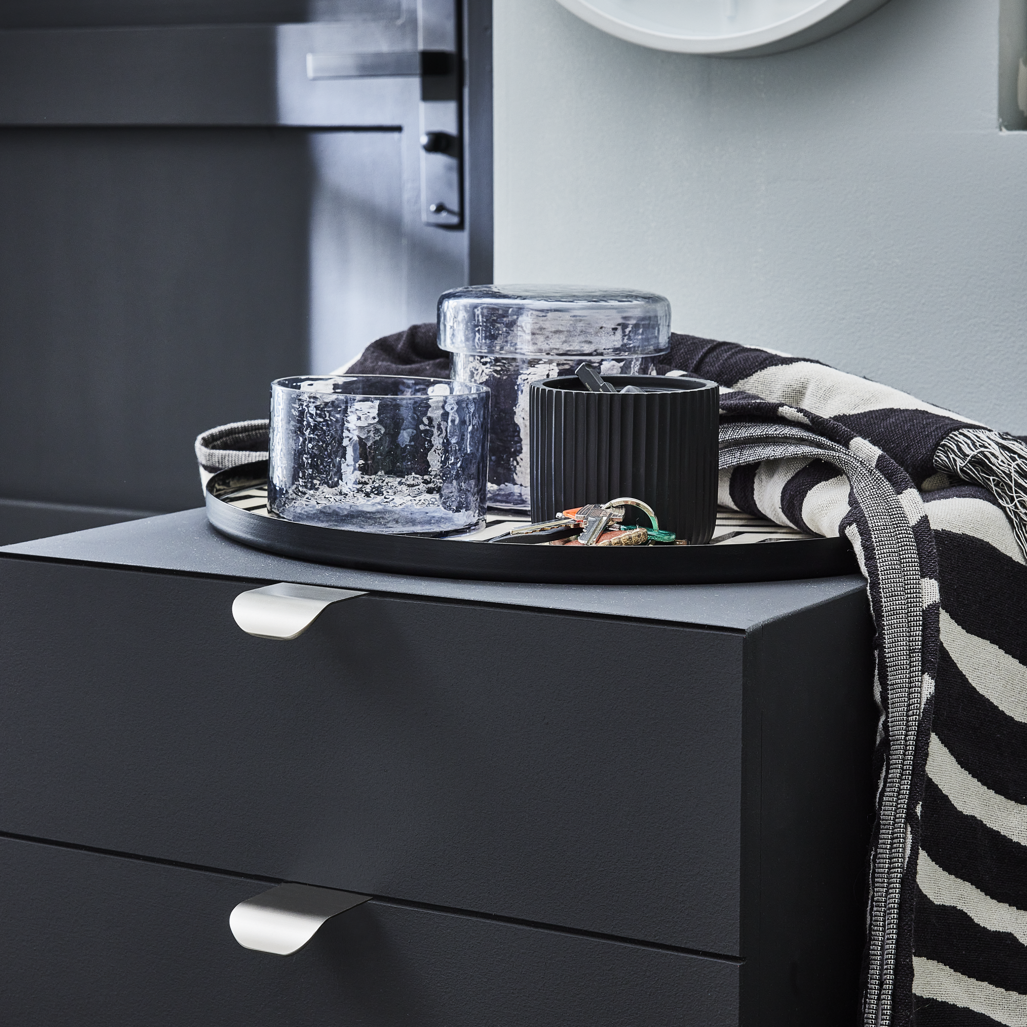 Maniglia per mobili in alluminio nichel spazzolato SARA INSPIRE ...