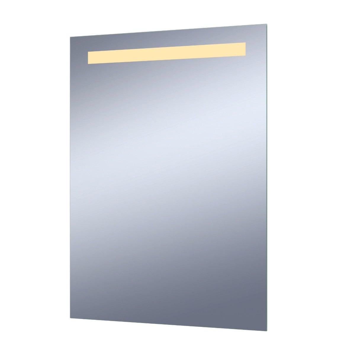 Specchio con illuminazione integrata bagno rettangolare Essential L 50 ...