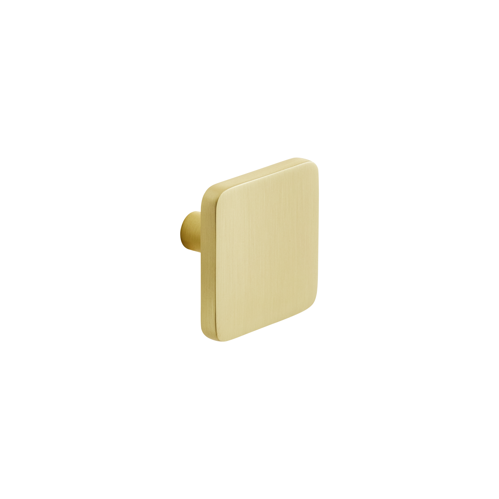 Pomolo per mobili keo in alluminio ottone spazzolato 40 x 40 mm, 4 ...