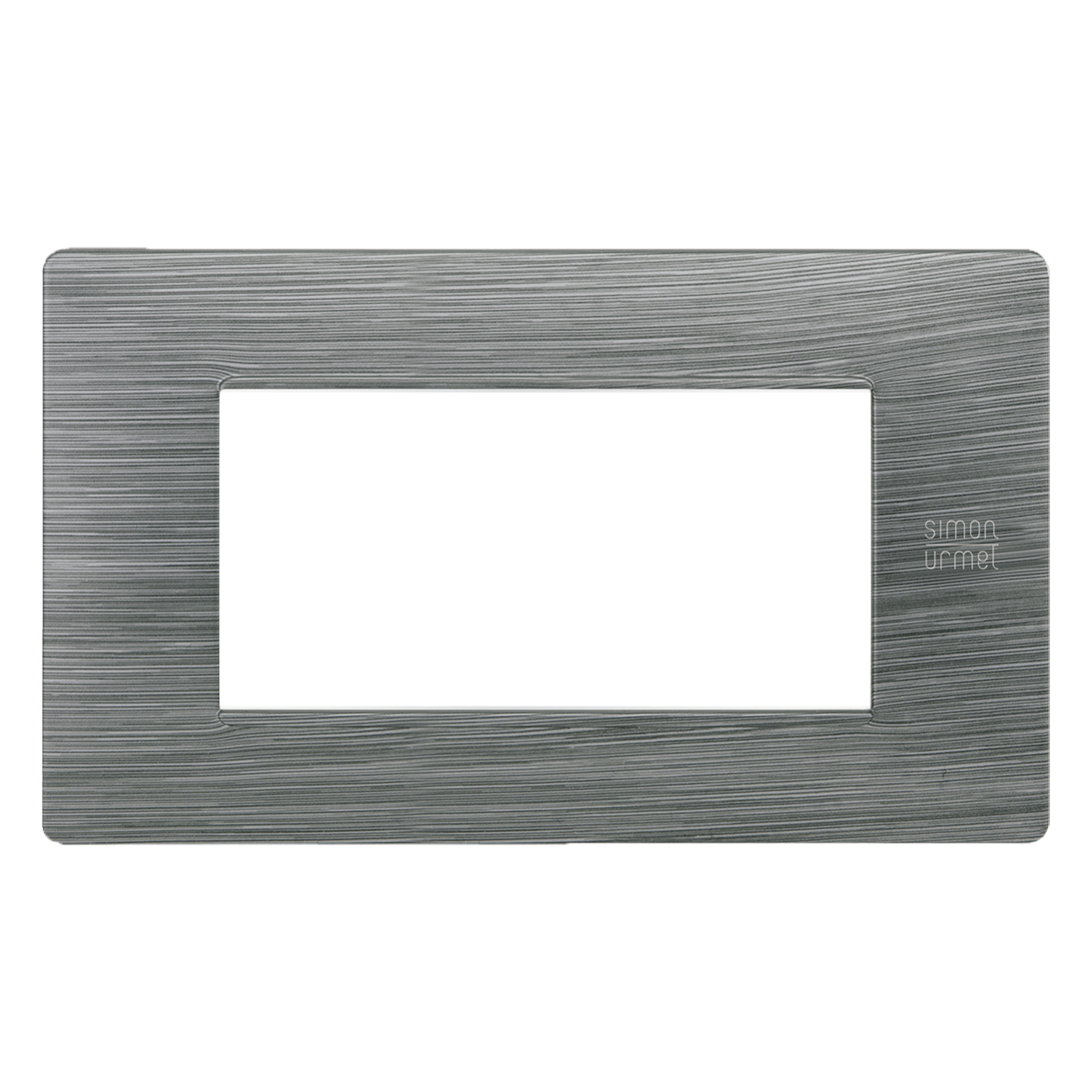Placca SIMON URMET Nea Flexa 4 moduli grigio | Leroy Merlin
