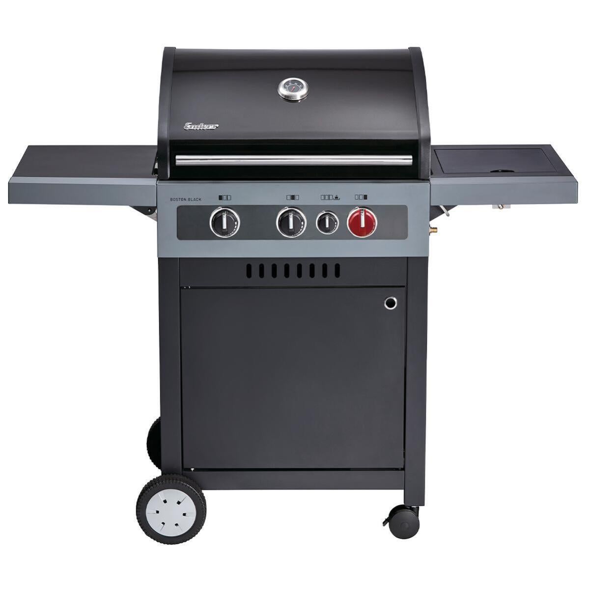 Barbecue a gas ENDERS Boston 3 K Turbo 4 bruciatori con fornello ...