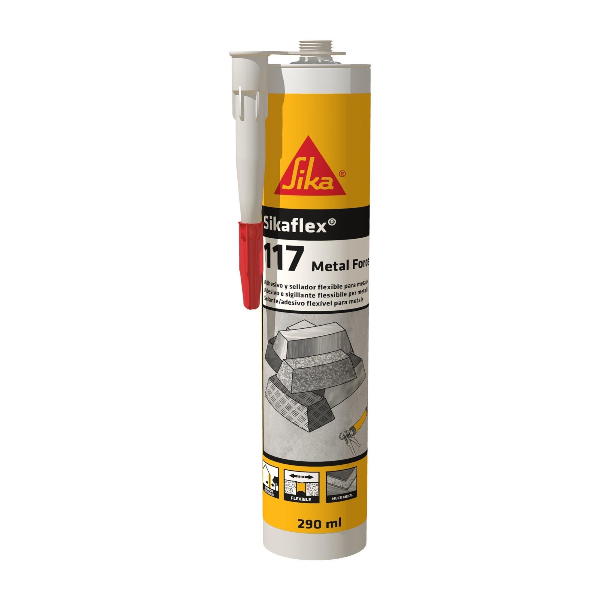 Silicone sigillante SIKA grigio 600 ml | Leroy Merlin