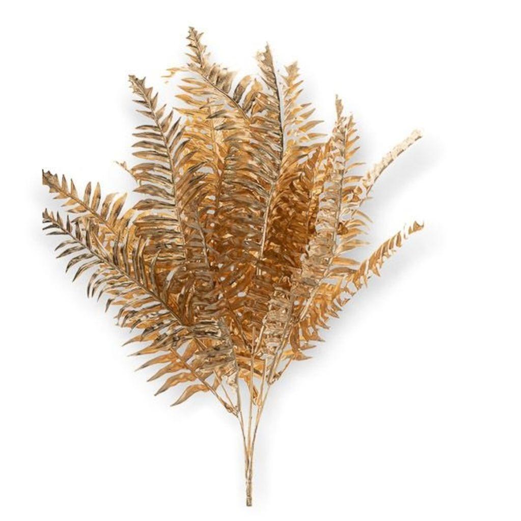 Pianta artificiale senza vaso Felce in pvc colore oro H 43 | Leroy Merlin