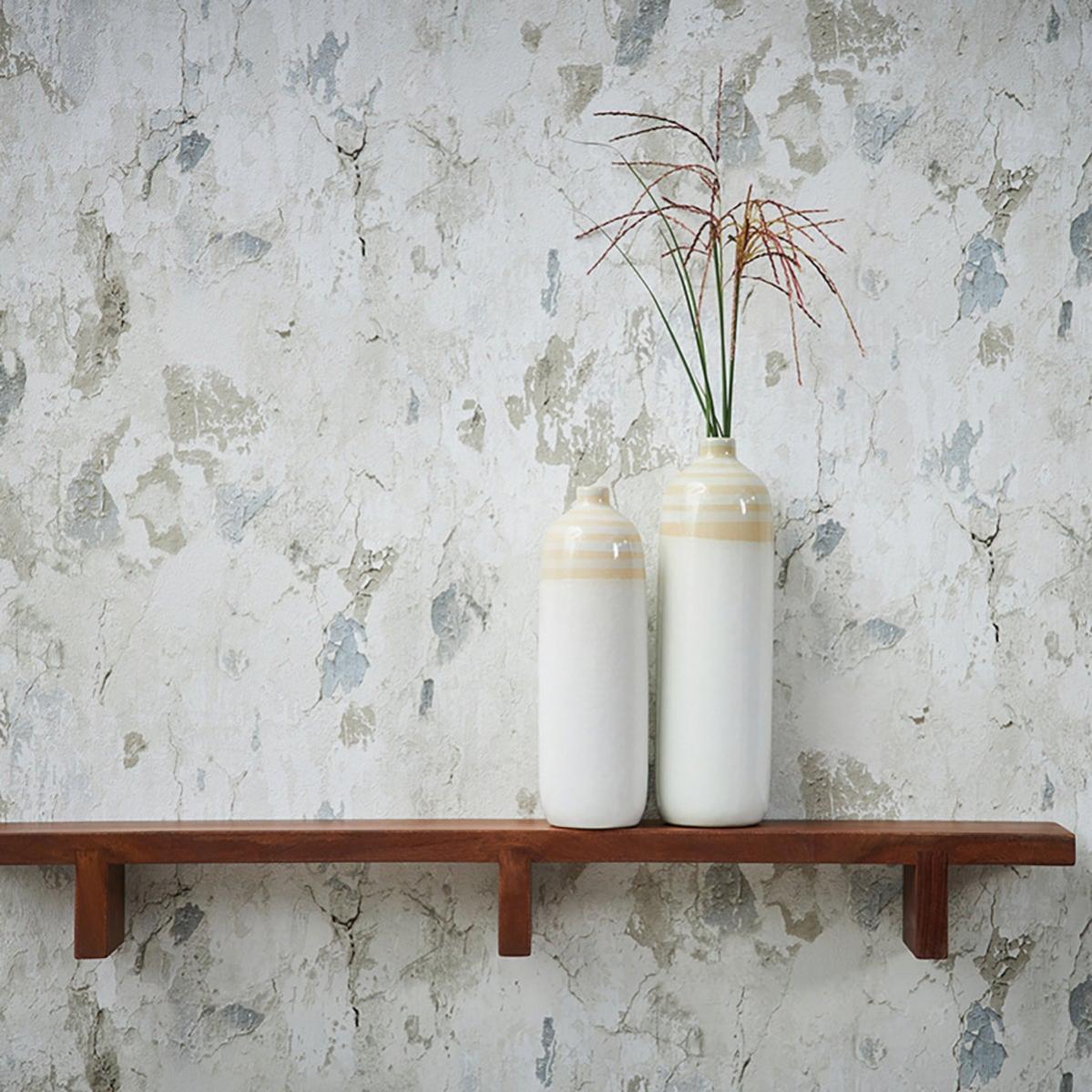 Carta da parati Metro Stor2 grigio, 53 cm x 10 m | Leroy Merlin