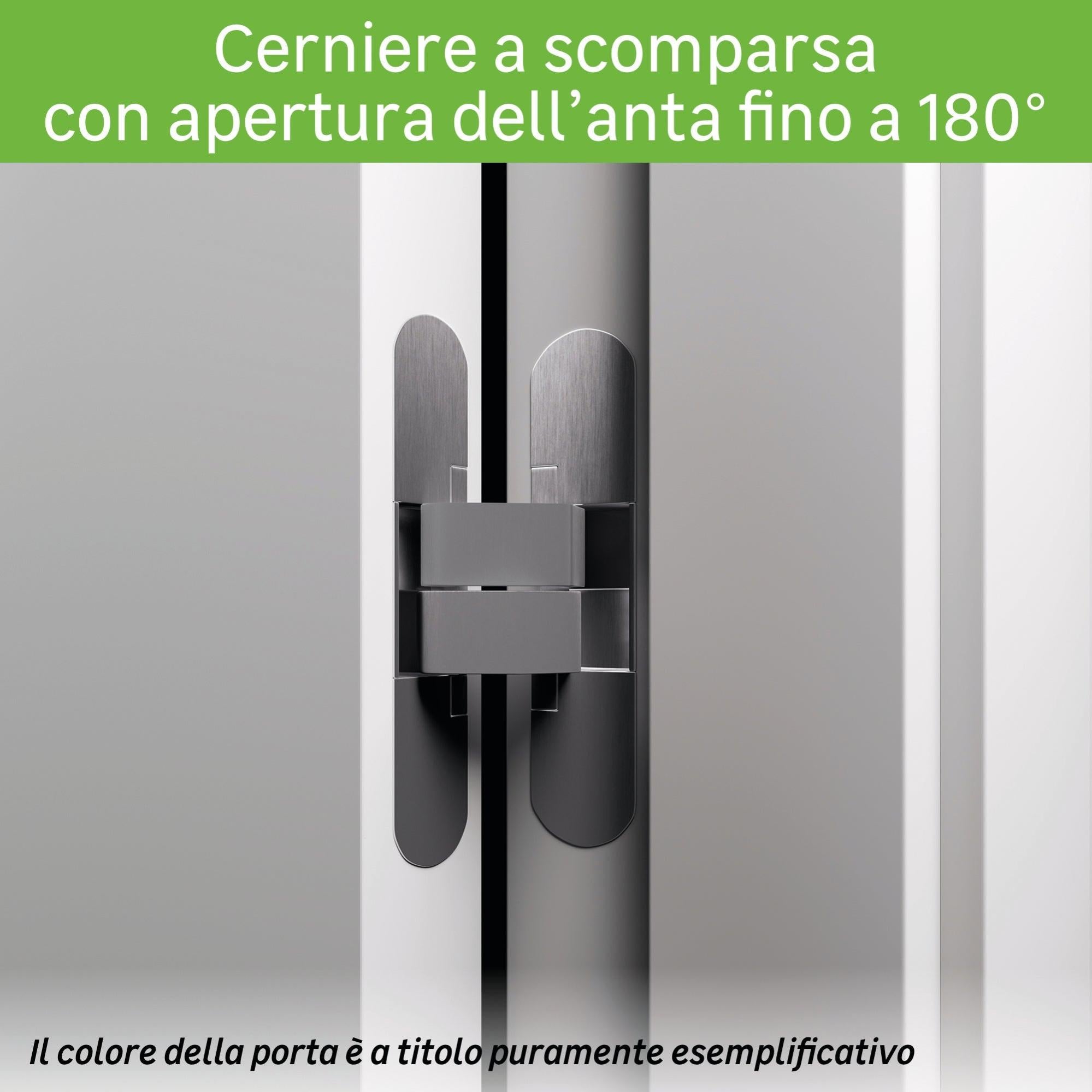 Porta a battente Nilo bianco L 70 x H 210 cm reversibile | Leroy Merlin