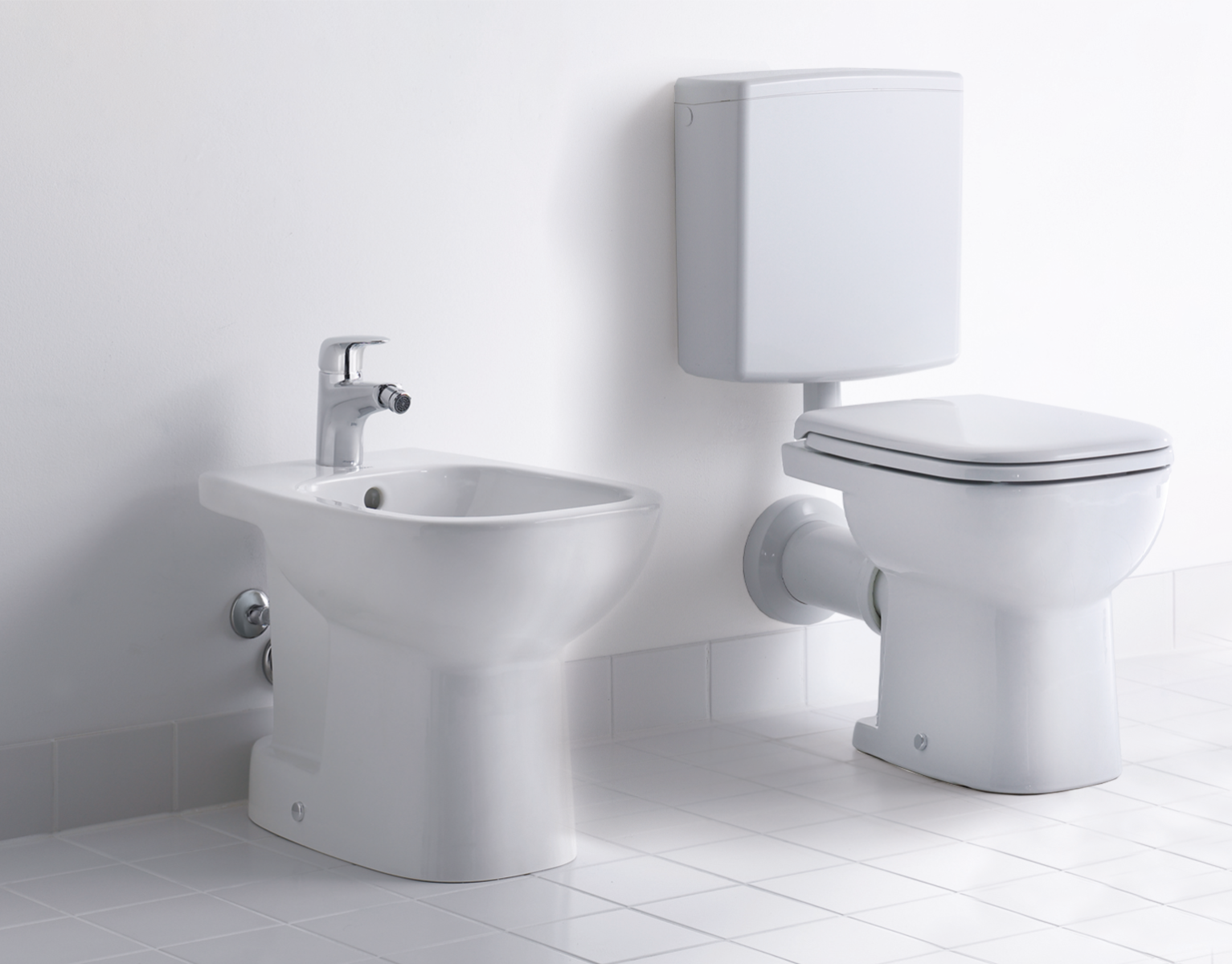 Coppia sanitari distanziato D-code Senza marca | Leroy Merlin