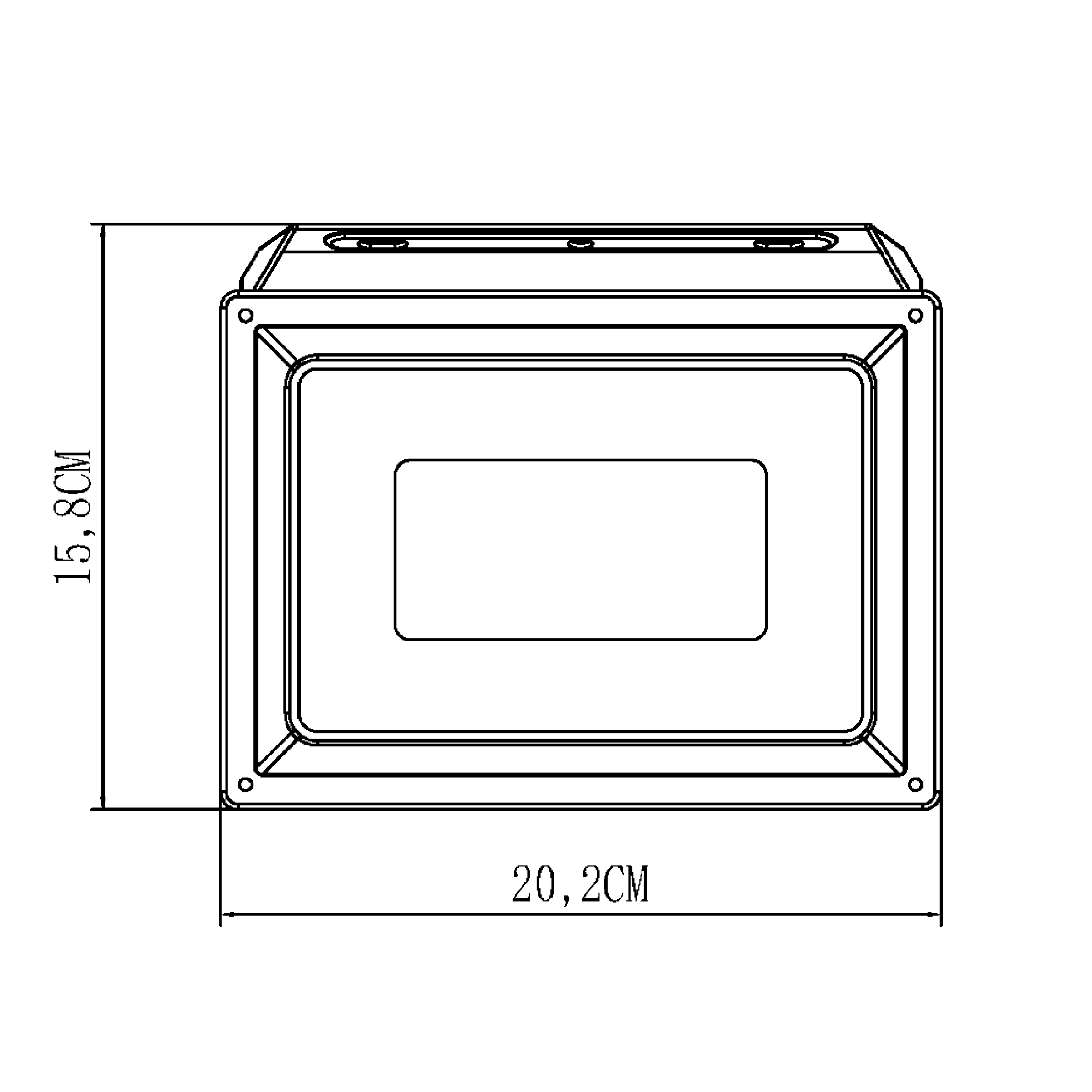 Faro da esterno Yonkers in alluminio, bianco, Modulo LED 50W IP65 ...