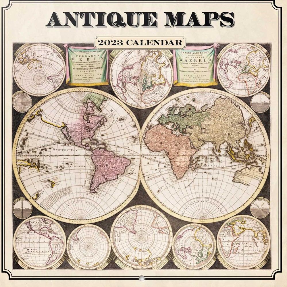 Calendario Vintage maps | Leroy Merlin
