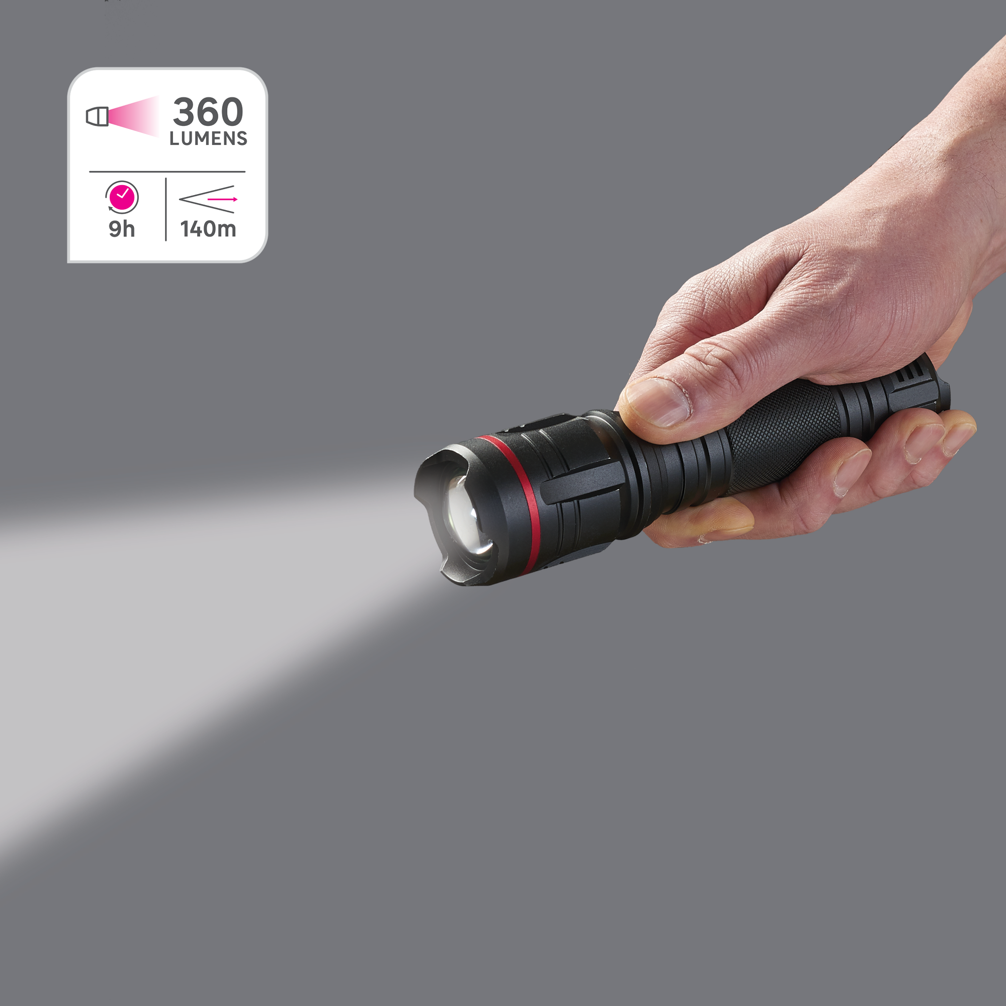 Torcia led LEXMAN led 360 LM | Leroy Merlin