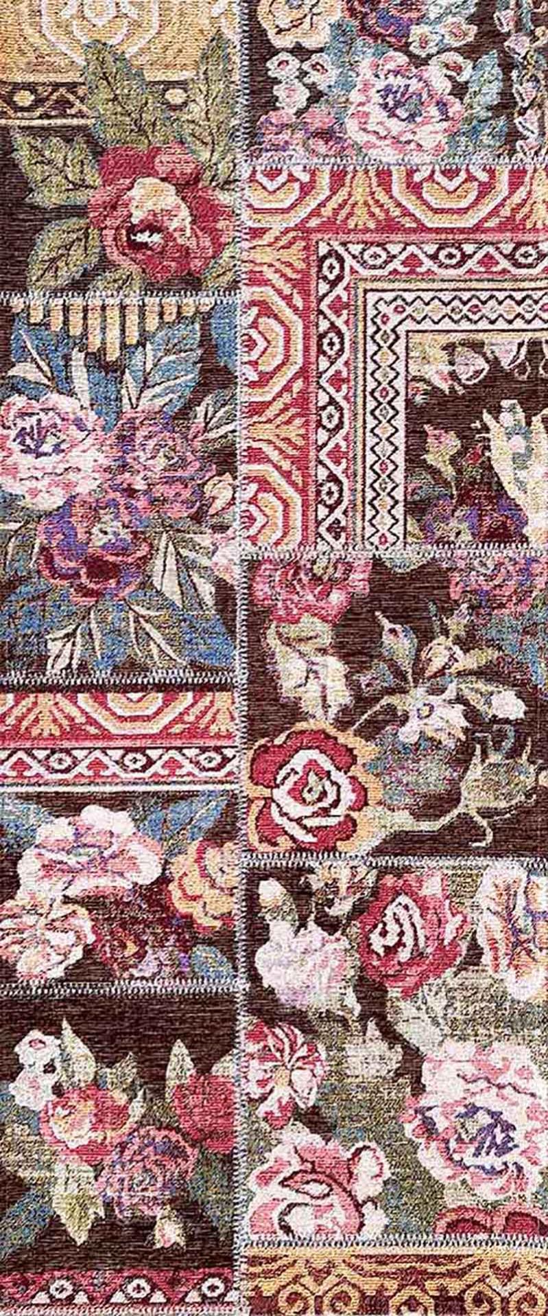 Tappeto Karabag antiscivolo multicolore, 45x75 cm | Leroy Merlin