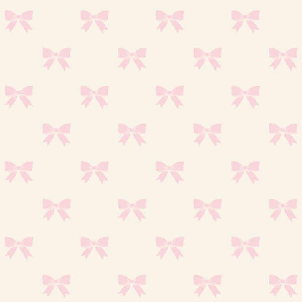 Carta da parati Precious Fiocchi rosa e bianco, 53 cm x 10.05 m | Leroy ...