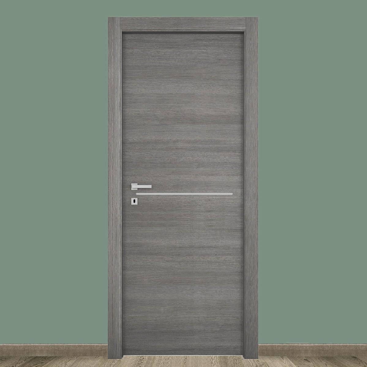 Porta a battente Klee pietra matrix L 60 x H 200 cm reversibile | Leroy ...