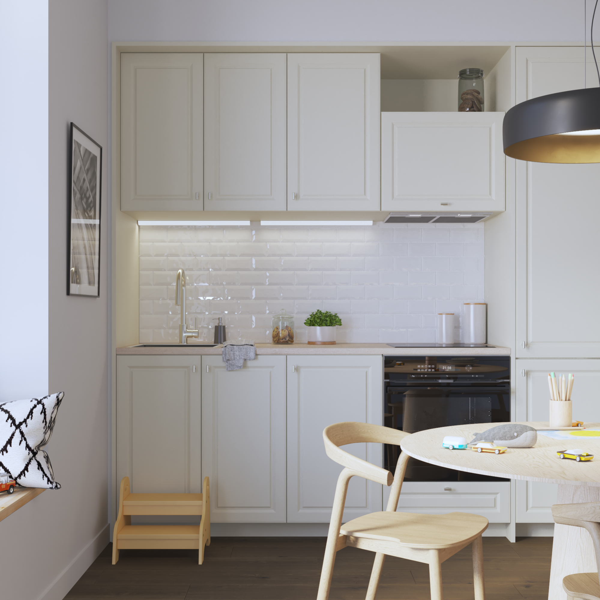 Anta per scocca cucina DELINIA ID Oxford 18.36 x 76.8 grigio opaco ...