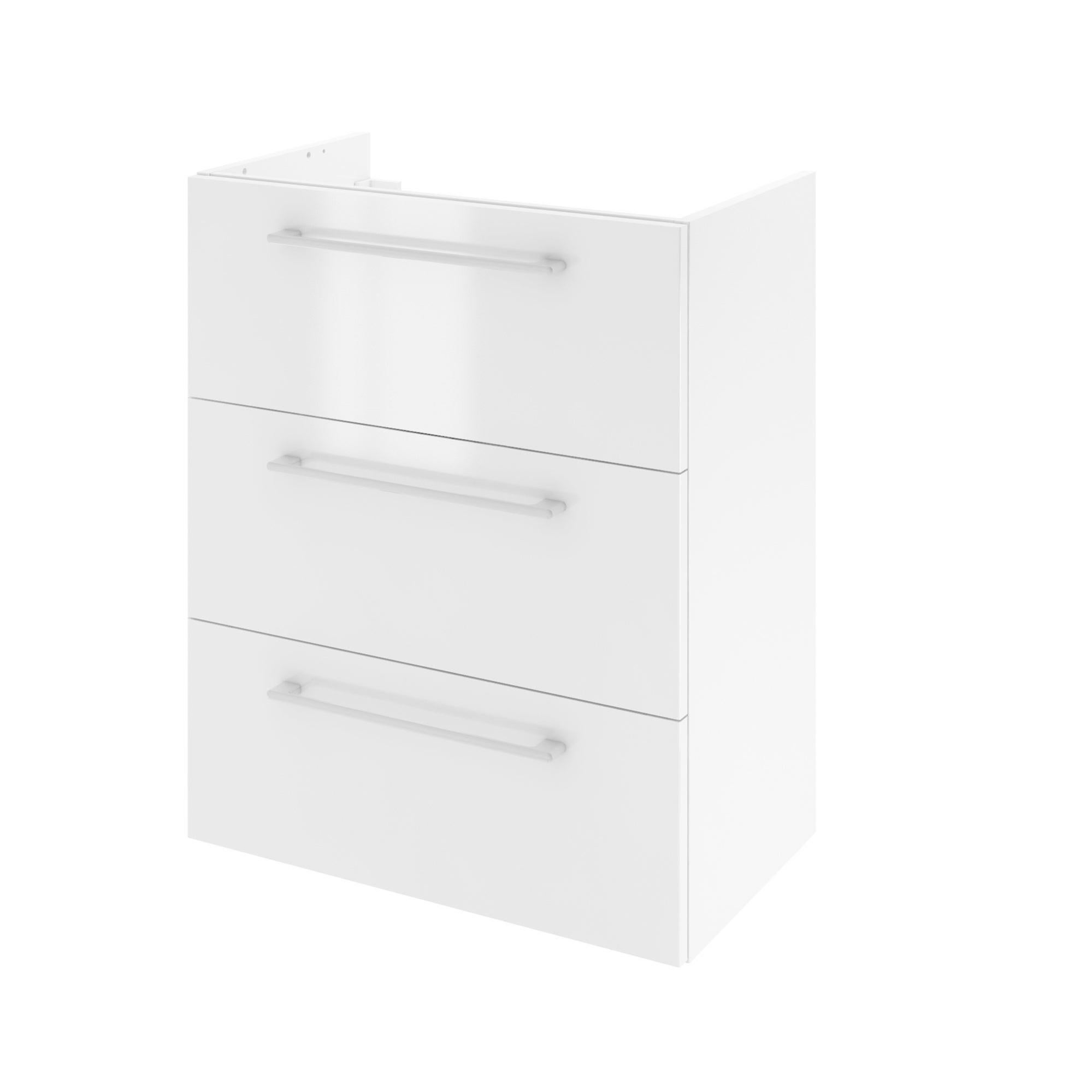 Mobile bagno bianco lucido L 60 cm | Leroy Merlin