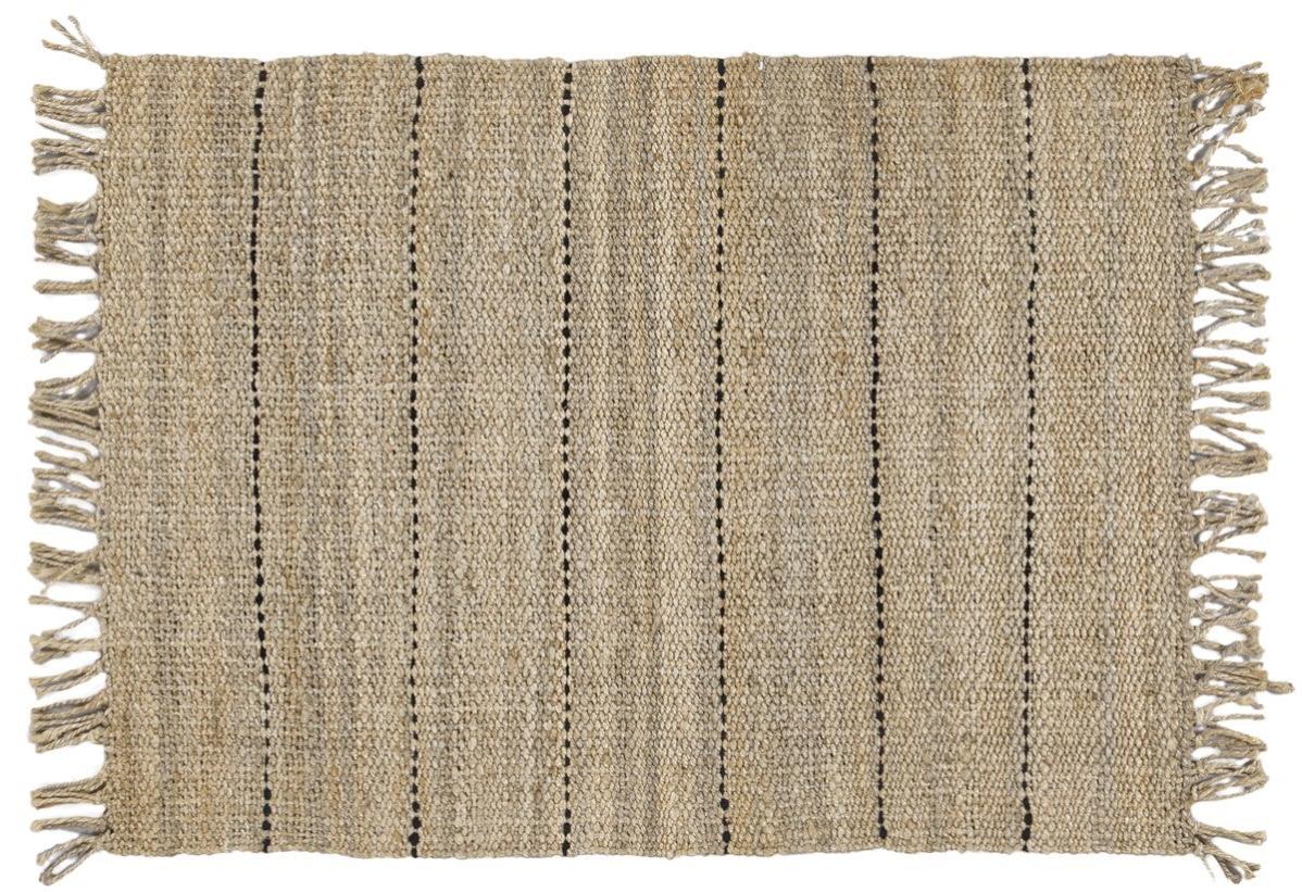 Tappeto Juta Maya in juta giallo / dorato, 60x120 cm | Leroy Merlin