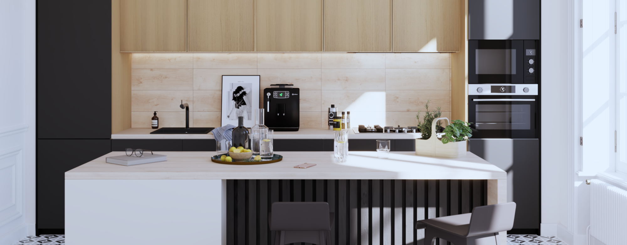 Anta per scocca cucina DELINIA ID 44.7 x 137.3 x 145.7 cm | Leroy Merlin