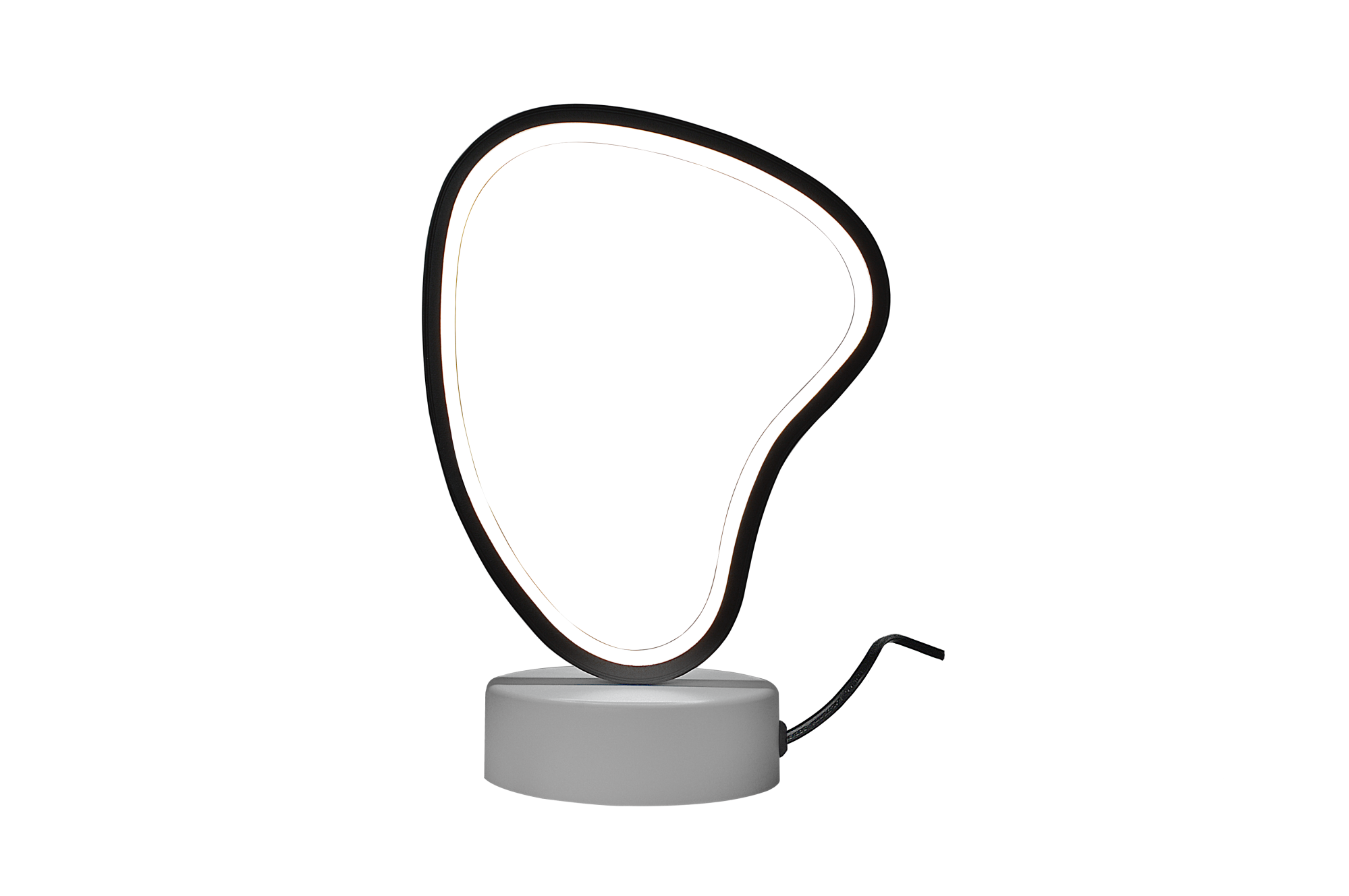 Lampada da tavolo LED Rachel nero CCT | Leroy Merlin